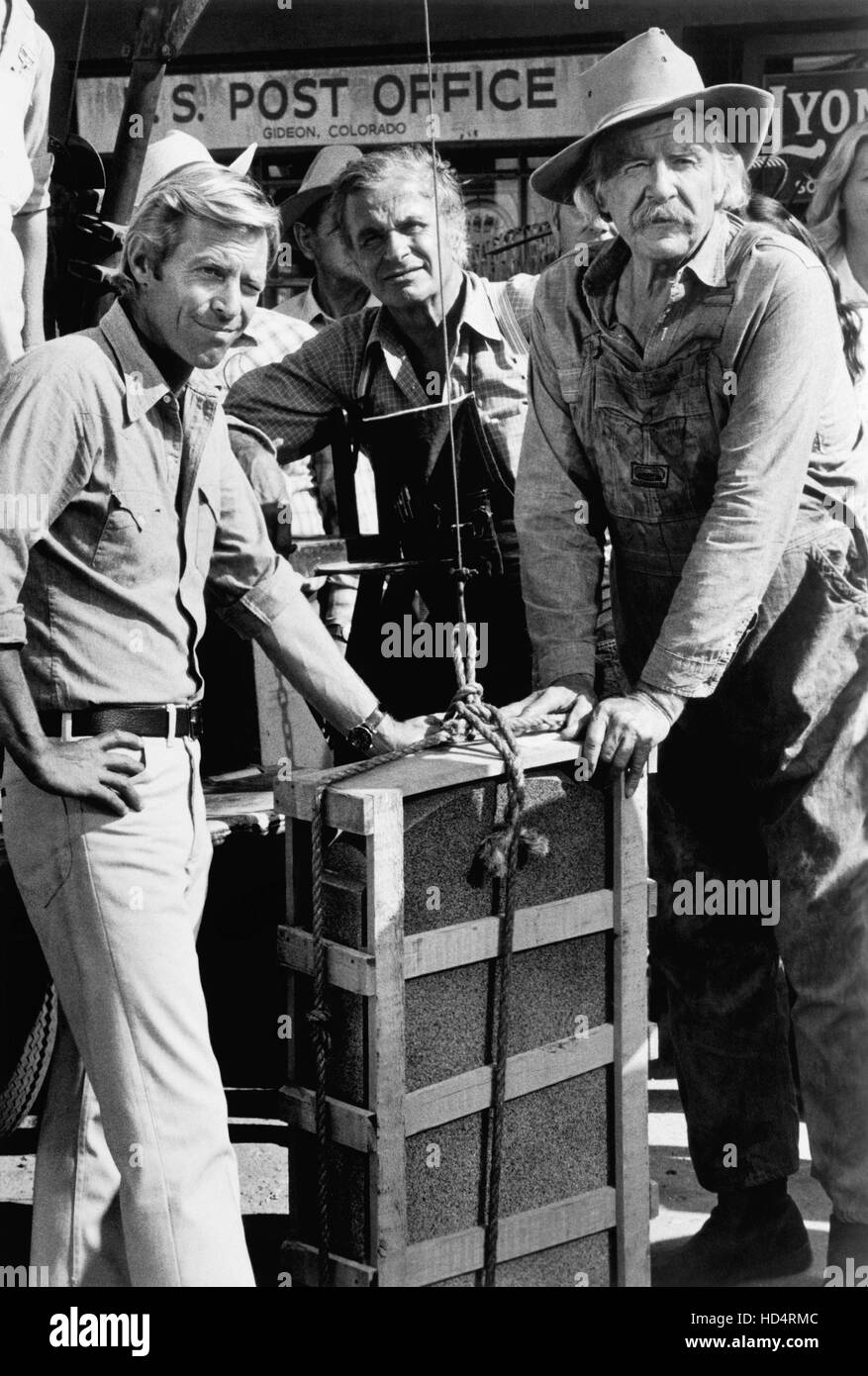 DOC ELLIOT, from left: James Franciscus, Noah Beery Jr., Will Geer in ...
