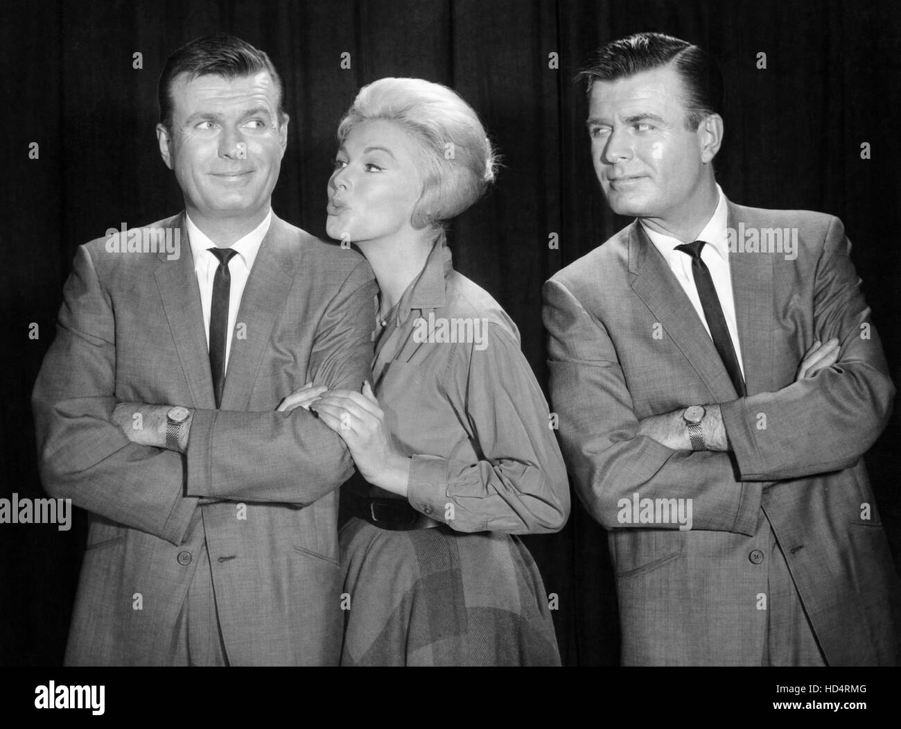 DOUBLE EXPOSURE, Stephen Dunne, Judy Rawlins, 1961 Stock Photo - Alamy