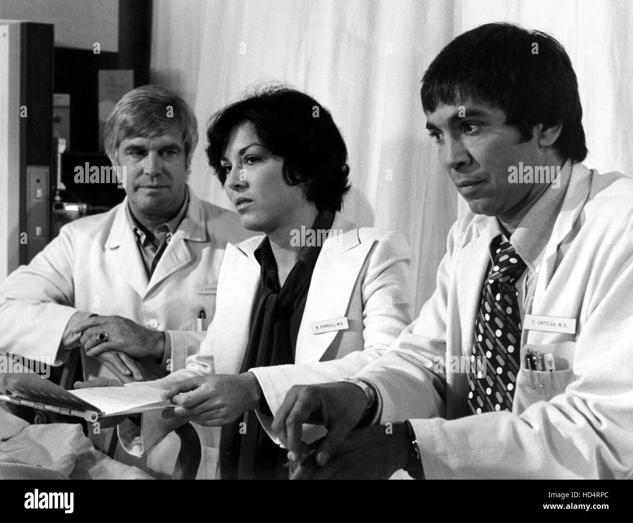 DOCTORS' HOSPITAL, from left: George Peppard, Zohra Lampert, Victor ...