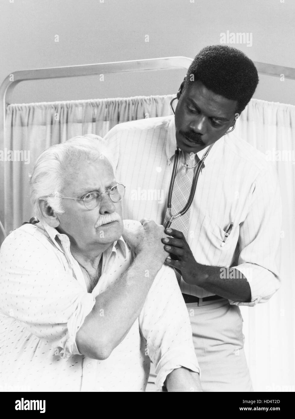 A DOCTOR'S STORY, from left: Art Carney, Howard E. Rollins Jr., 1984 ...