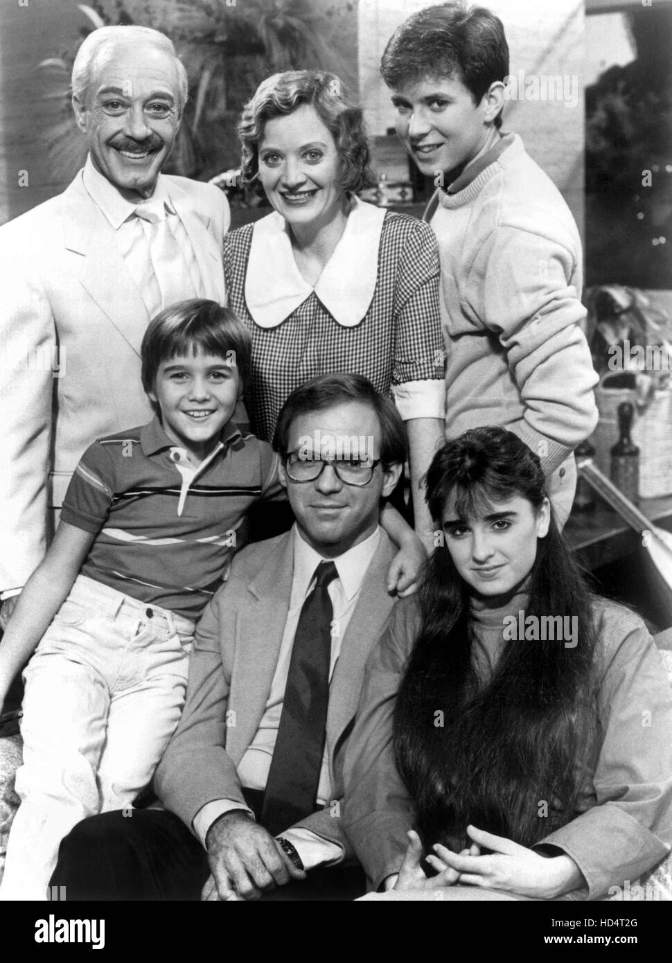 DOWN TO EARTH, (back row, from left): Lester Fletcher, Carol Mansell ...