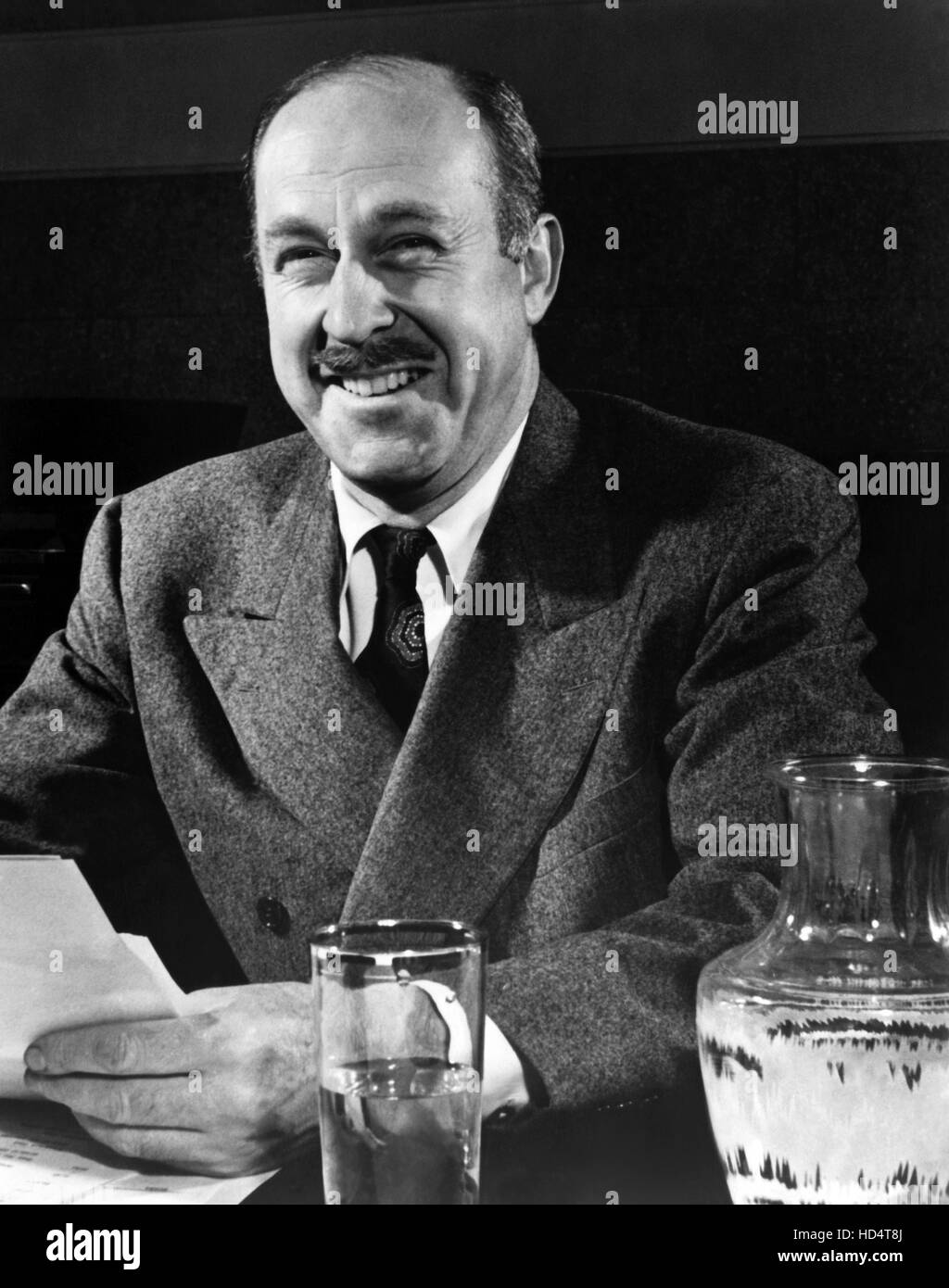 THE DREW PEARSON SHOW, Drew Pearson, 1952 Stock Photo - Alamy