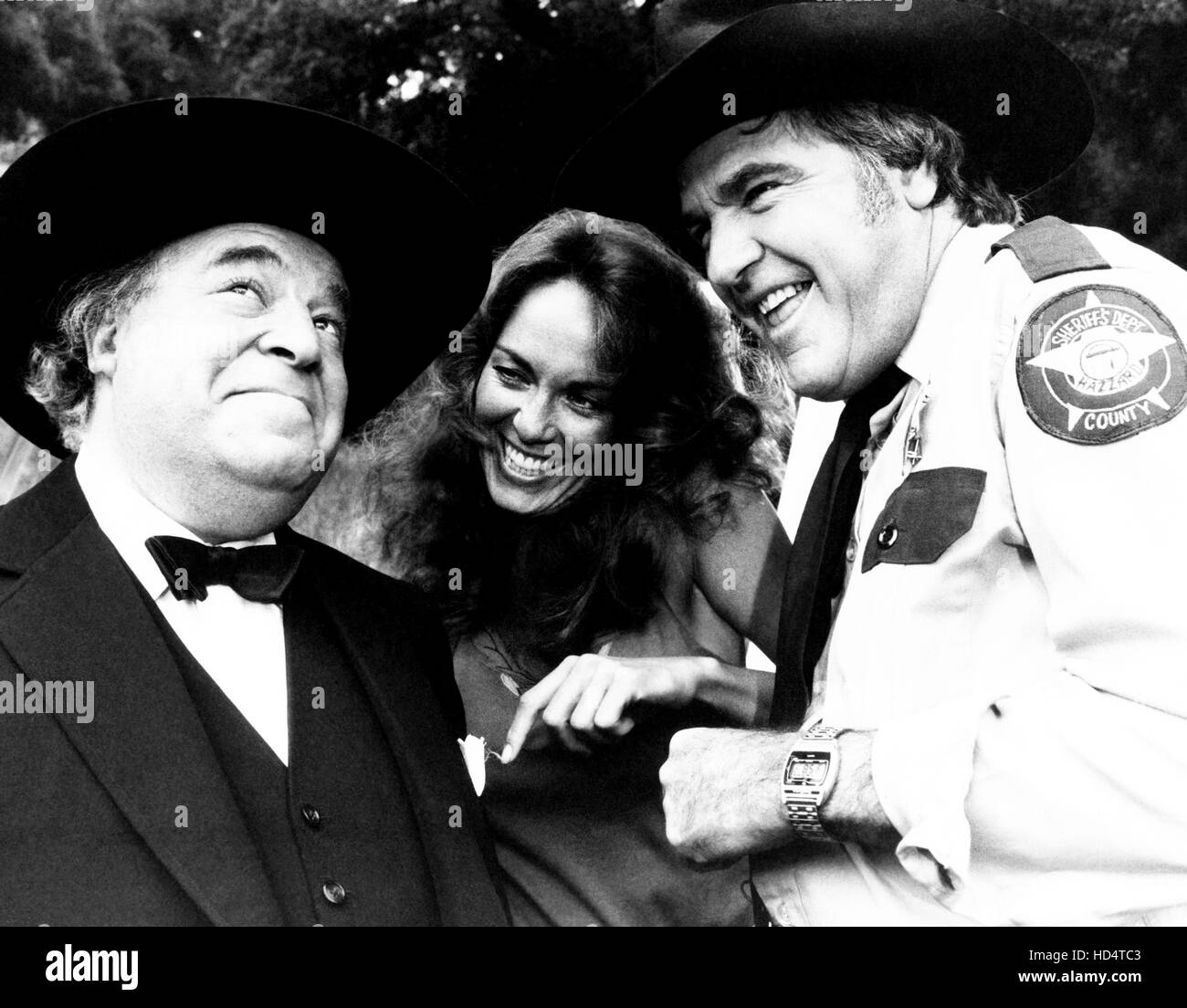 THE DUKES OF HAZZARD, from left, Sorrell Booke, Catherine Bach, James ...