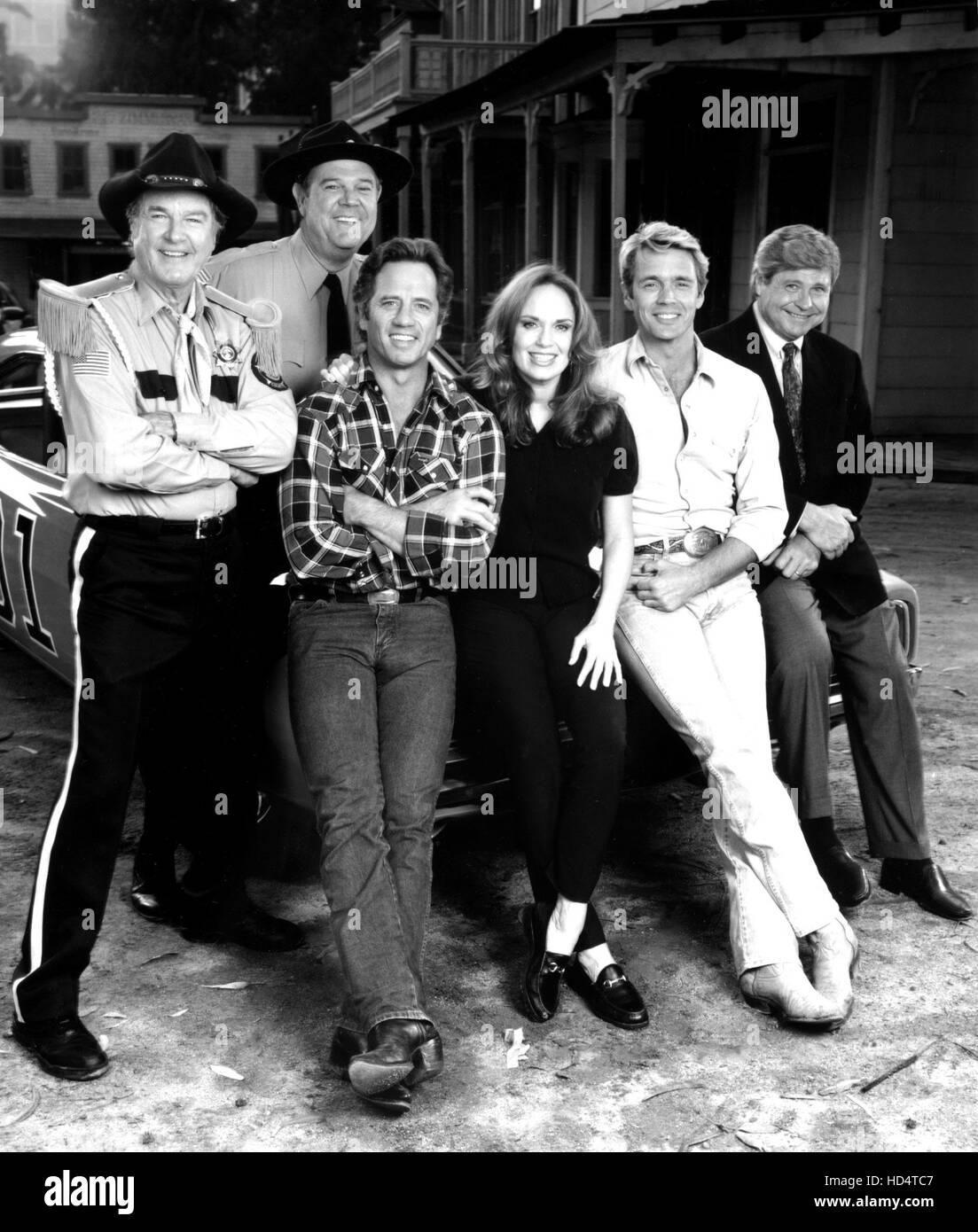 DUKES OF HAZZARD:REUNION! James Best, Rick Hurst, Tom Wopat, Catherine Bach, John Schneider, Ben ...