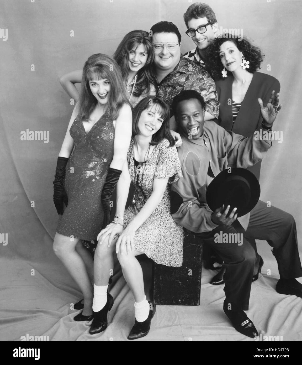 THE EDGE, (clockwise from left): Julie Brown, Jennifer Aniston, Wayne ...