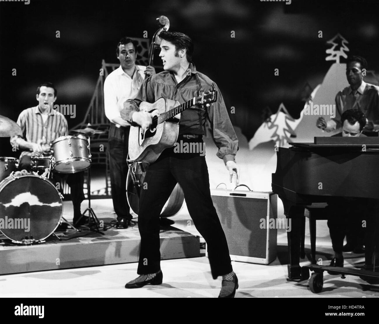 THE ED SULLIVAN SHOW, Elvis Presley, aired September 9, 1956 Stock ...