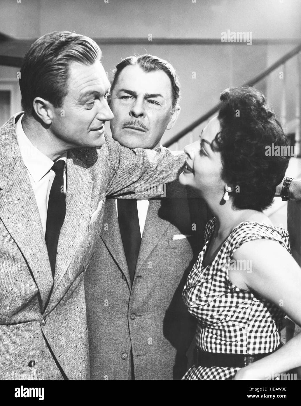 THE FORD TELEVISION THEATRE, from left: Richard Denning, Brian Donlevy ...