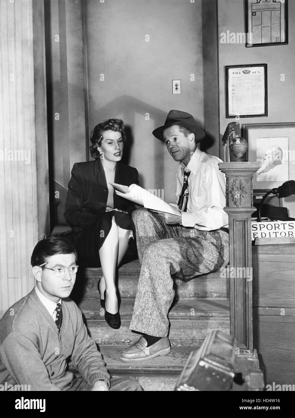 THE FORD TELEVISION THEATRE, from left: Marvin Kaplan, Jean Willes, Dan ...