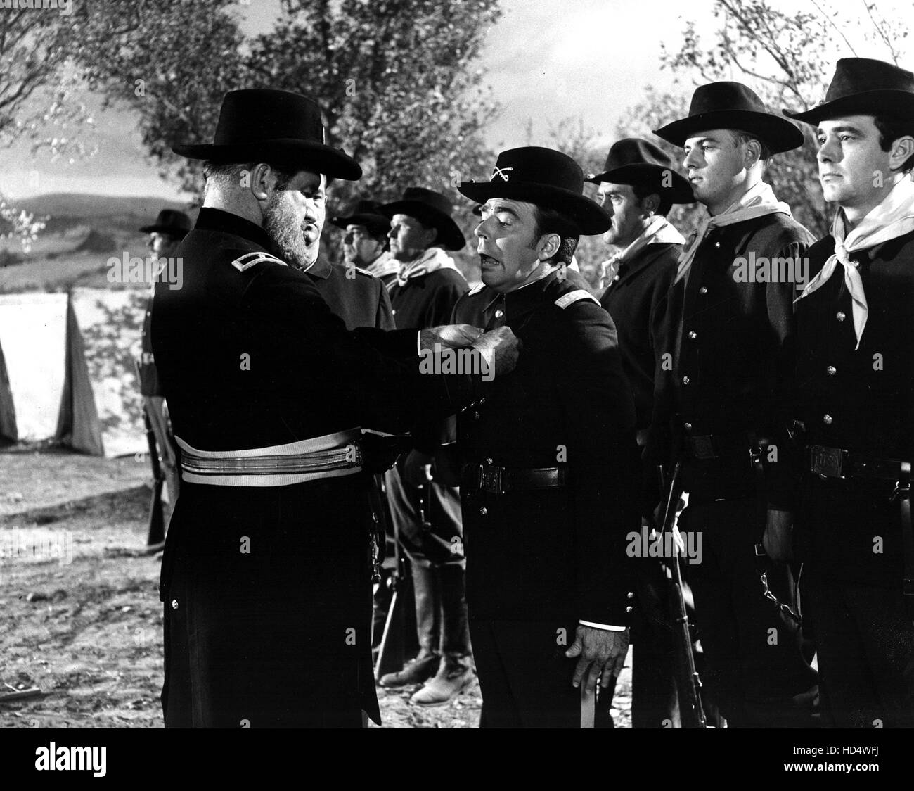 F TROOP, Barry Kelley, Ken Berry, 1965-1967, first episode Stock Photo ...