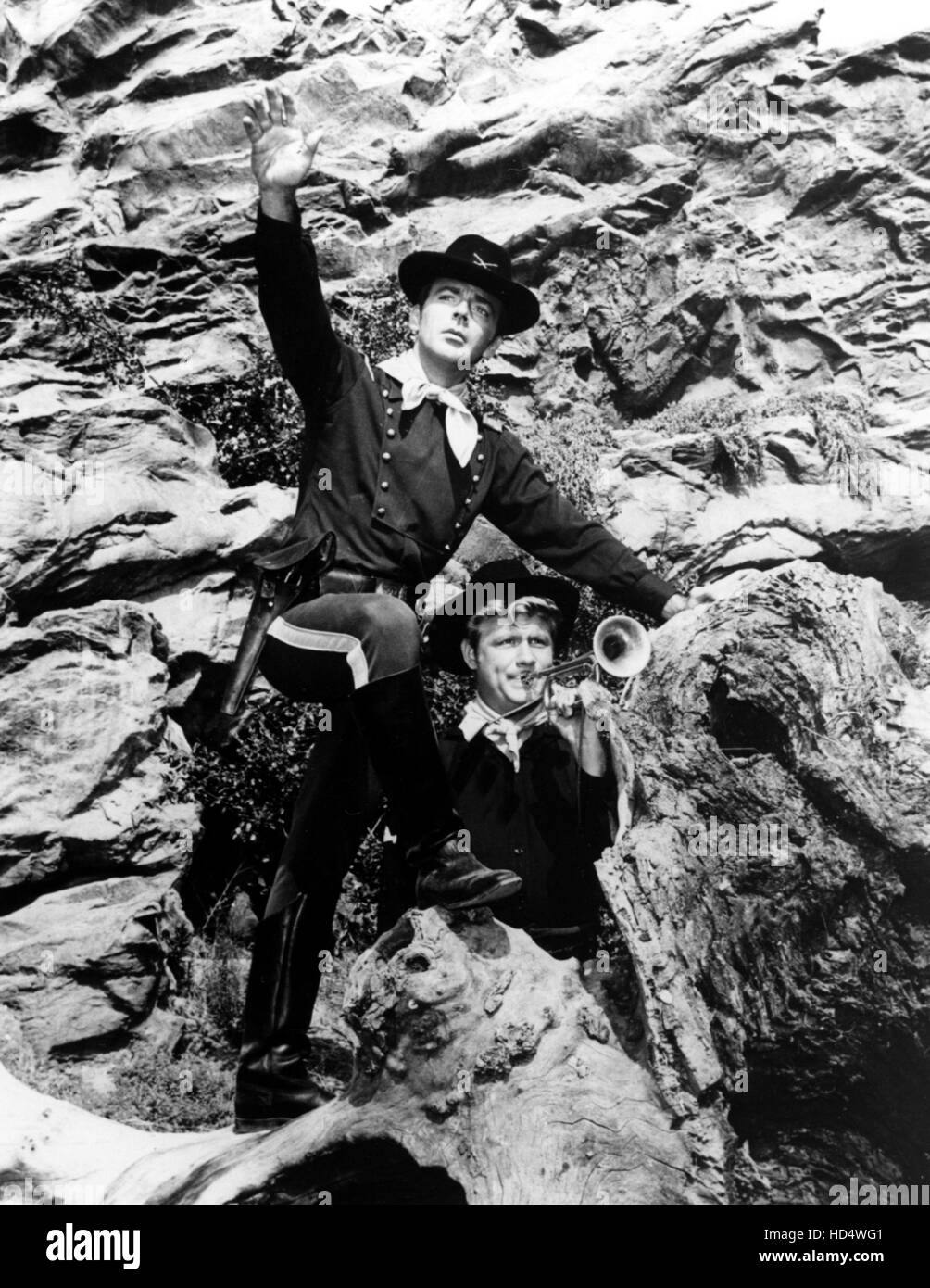 F TROOP, Ken Berry, James Hampton, 1965-1967 Stock Photo - Alamy