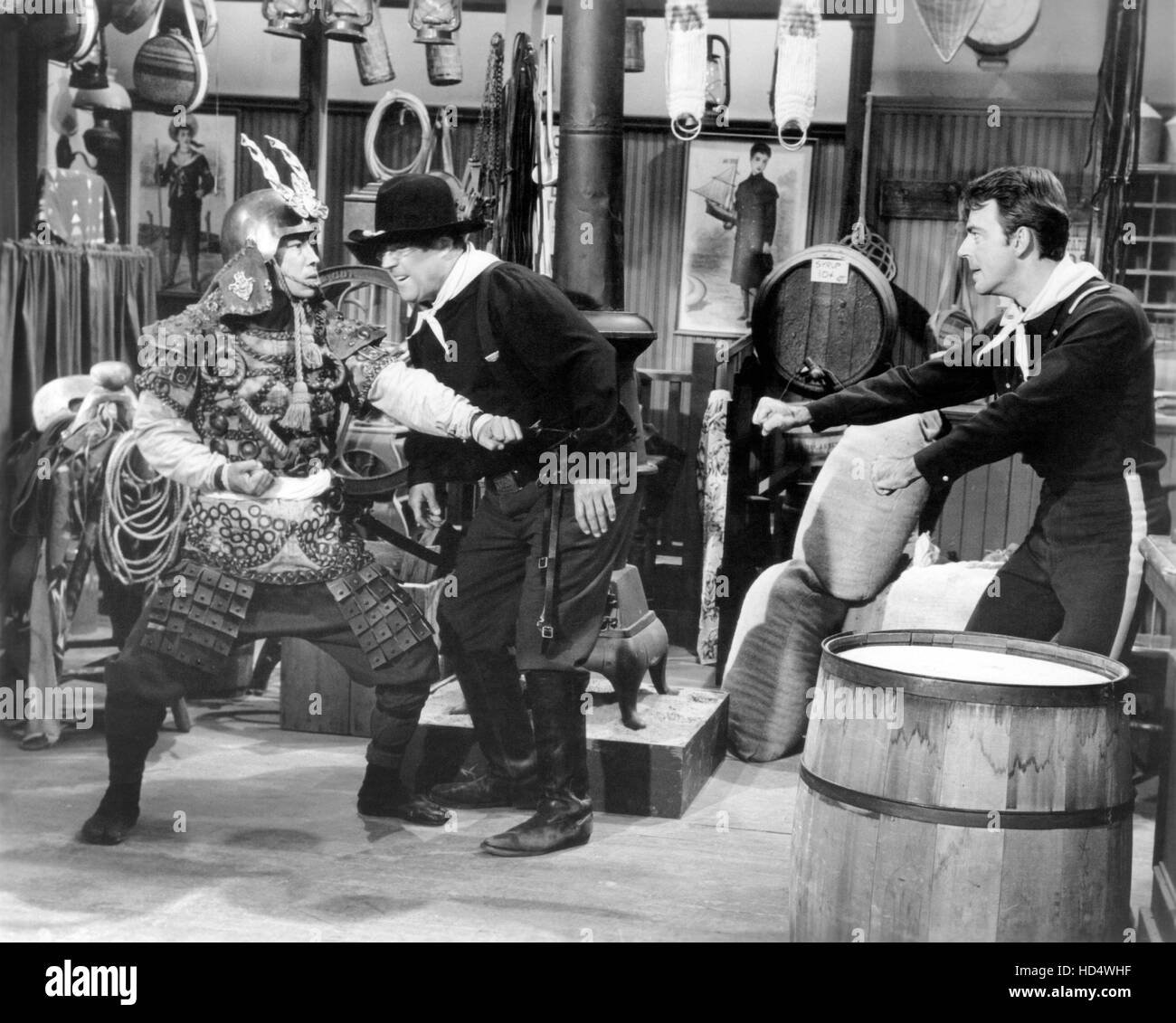 F TROOP, (from left): Mako, Joe Brooks, Ken Berry, 'From Karate With ...