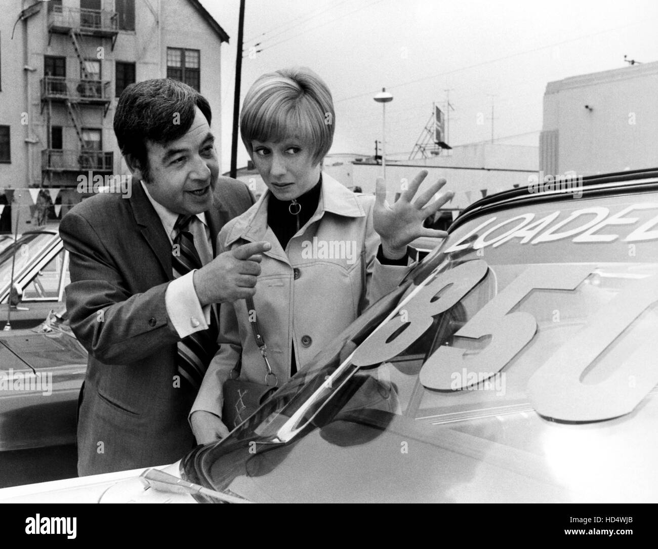 FUNNY FACE, from left: Tom Bosley, Sandy Duncan in 'Drive? Who Said ...