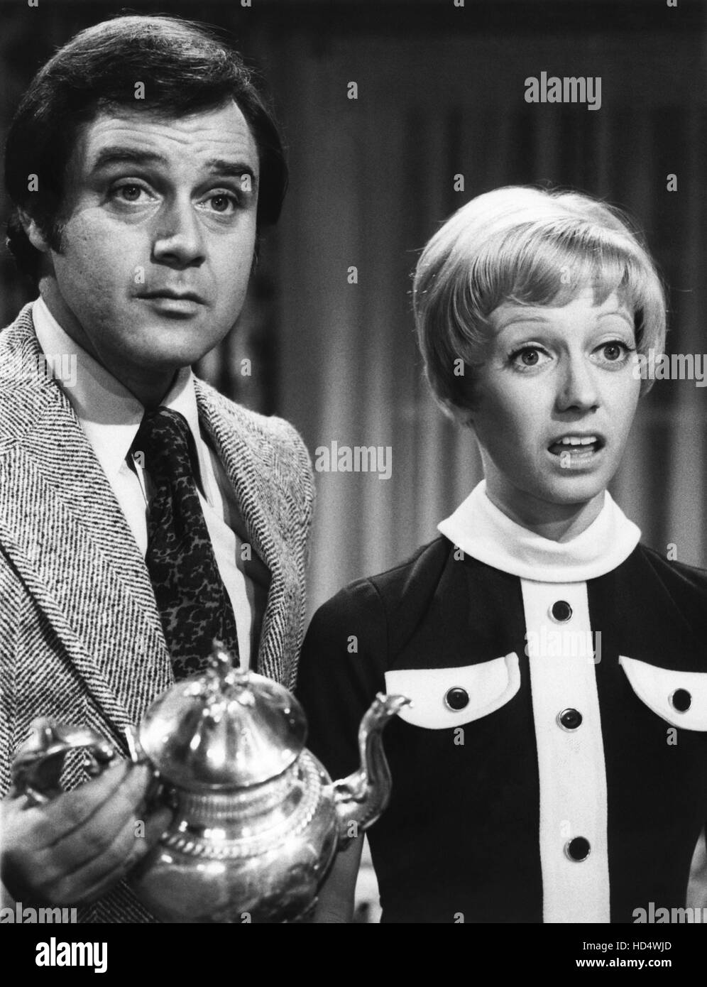 FUNNY FACE, from left: Michael Callan, Sandy Duncan, 1971 Stock Photo ...
