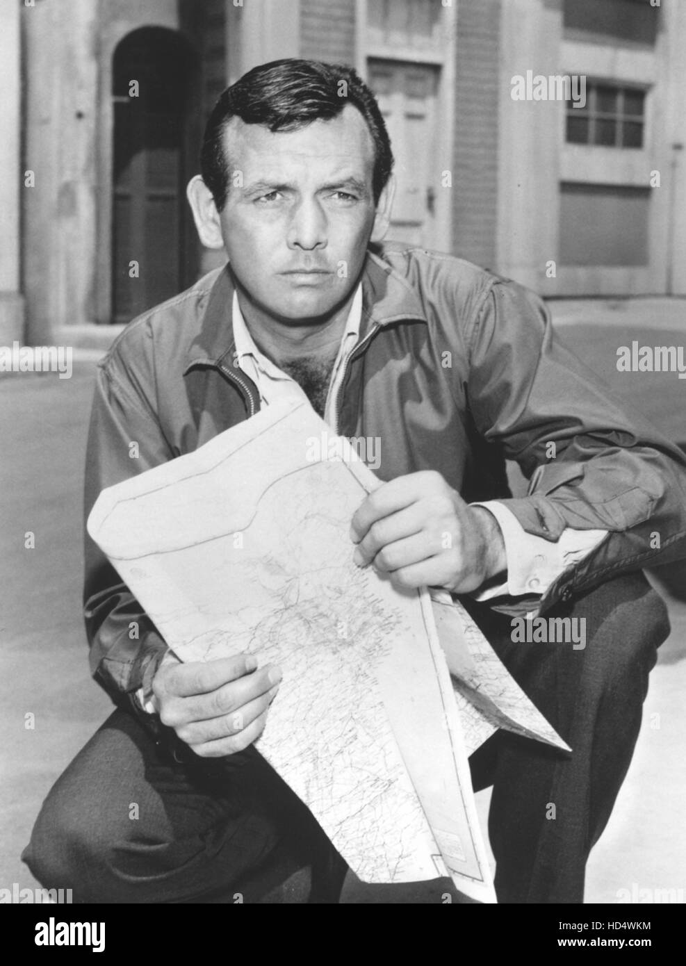 THE FUGITIVE, David Janssen, 1963-67 Stock Photo - Alamy