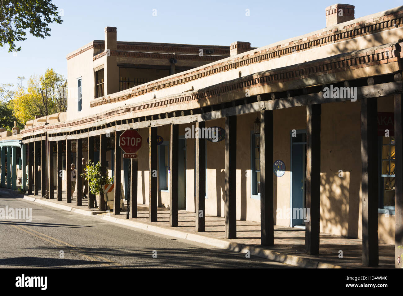 Historic santa fe plaza hi-res stock photography and images - Alamy