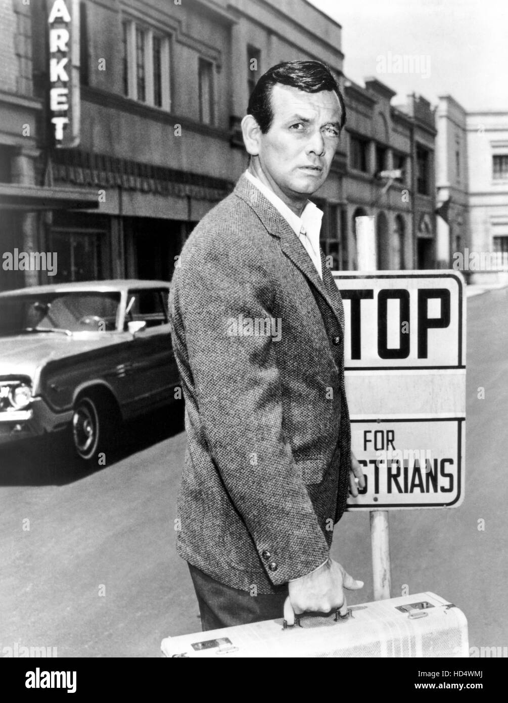 THE FUGITIVE, David Janssen, 1963-67 Stock Photo - Alamy