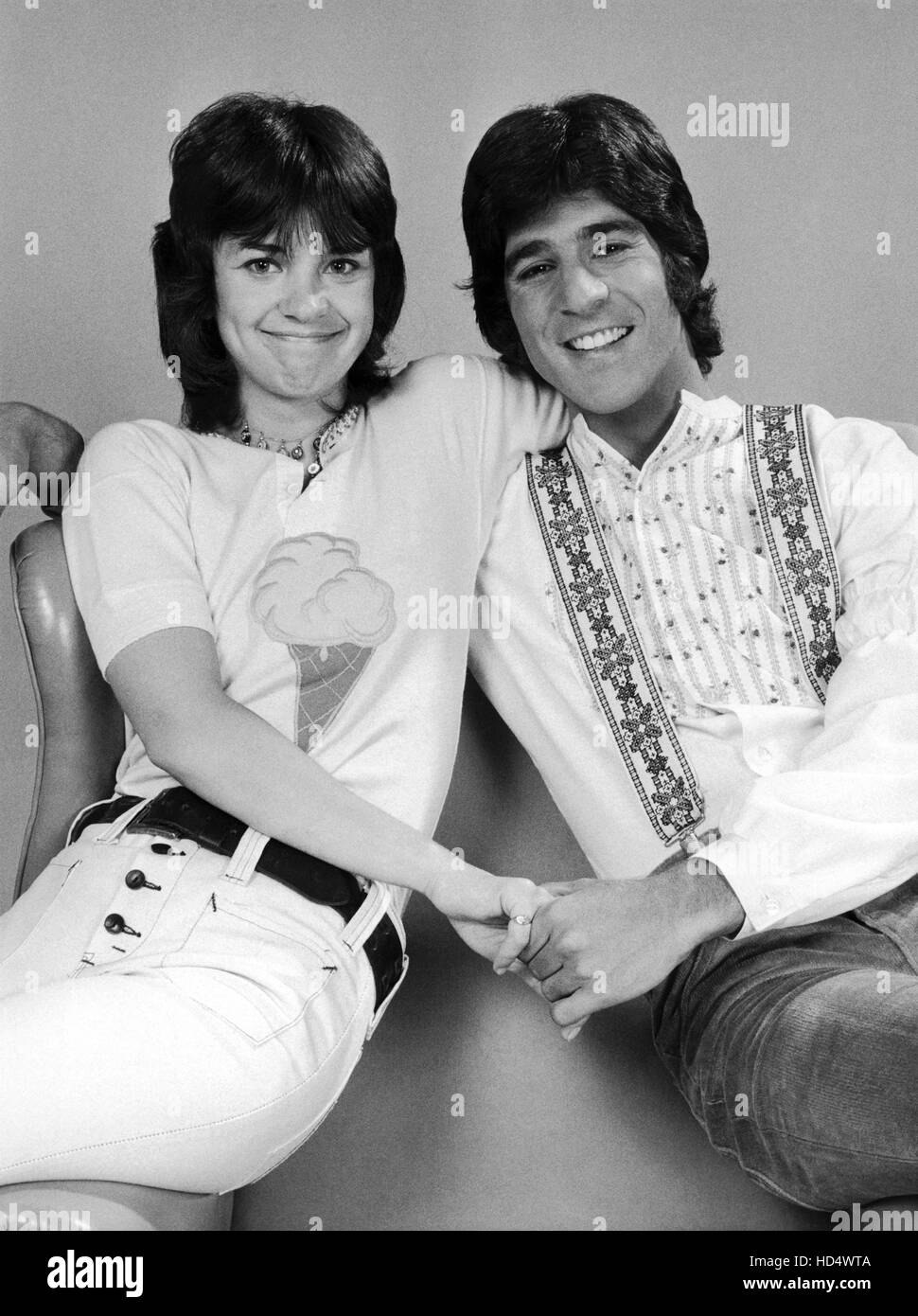 THE FUNNY SIDE, from left: Cindy Williams, Michael Lembeck, 1971 Stock ...