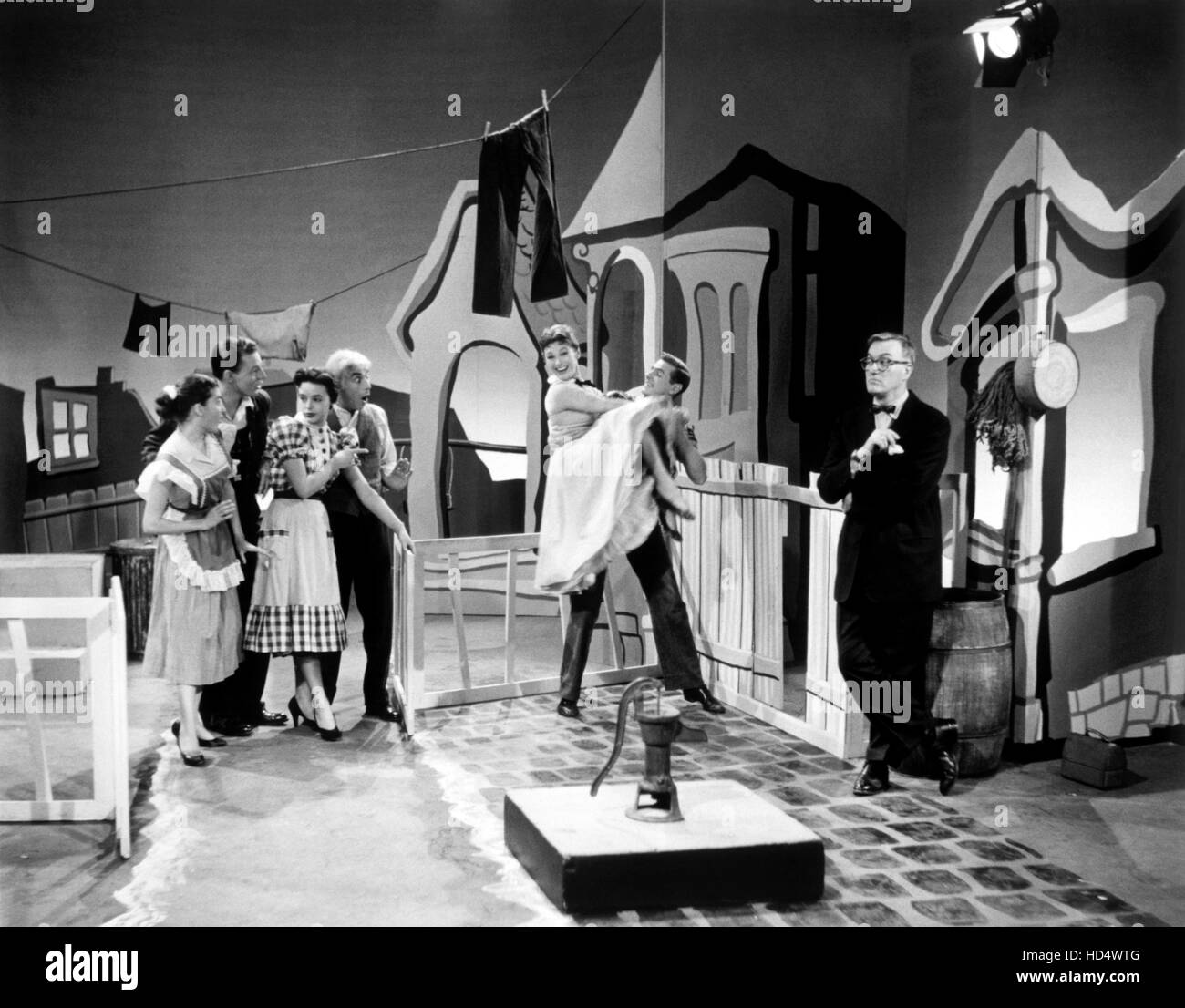 GARROWAY AT LARGE, Dave Garroway (right), 1949-1951 Stock Photo - Alamy