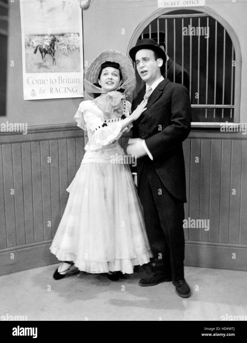GARROWAY AT LARGE, from left: Connie Russell, Cliff Norton, 1949-1951 ...