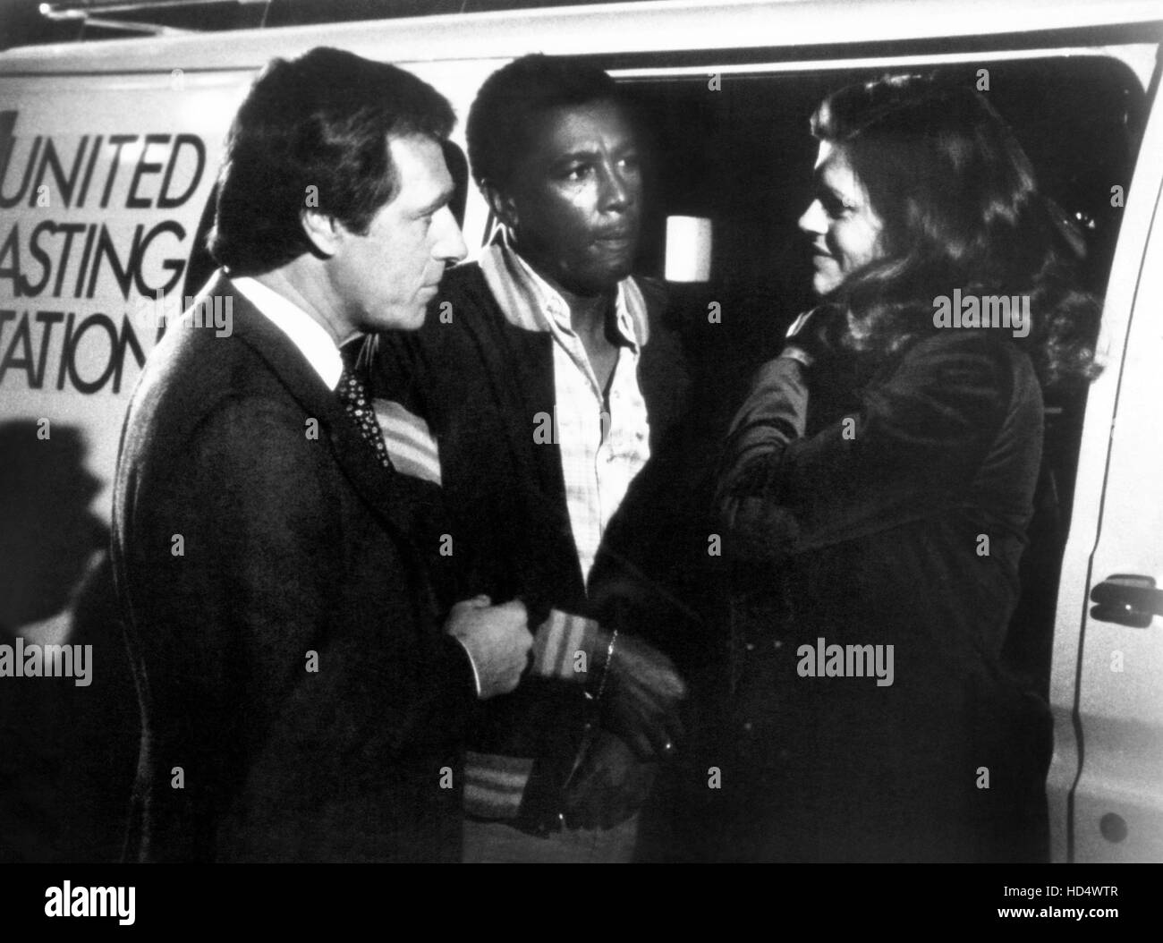GALACTICA 80 (aka CONQUEST OF THE EARTH), Fred Holliday (left), Robyn ...