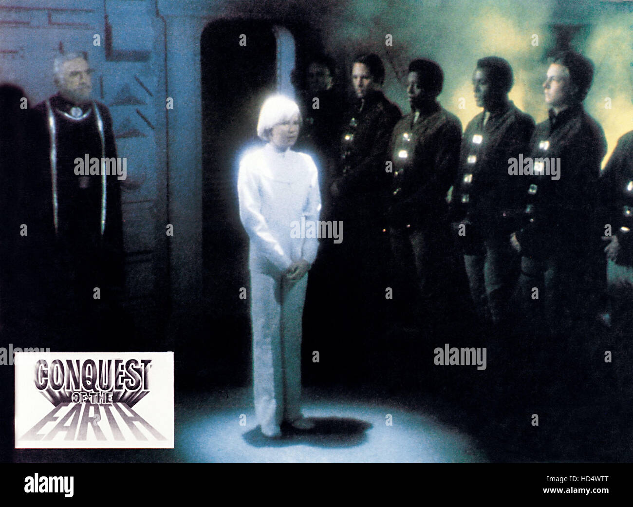 GALACTICA 80 (aka CONQUEST OF THE EARTH), Lorne Greene (left), Robbie ...