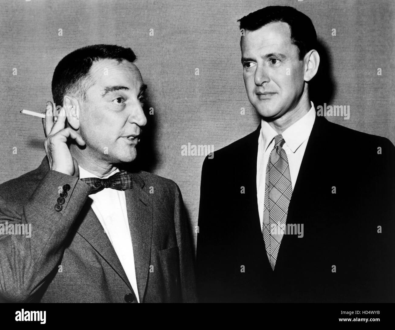 THE GARRY MOORE SHOW, Garry Moore, Tony Randall, 1958-67 Stock Photo ...