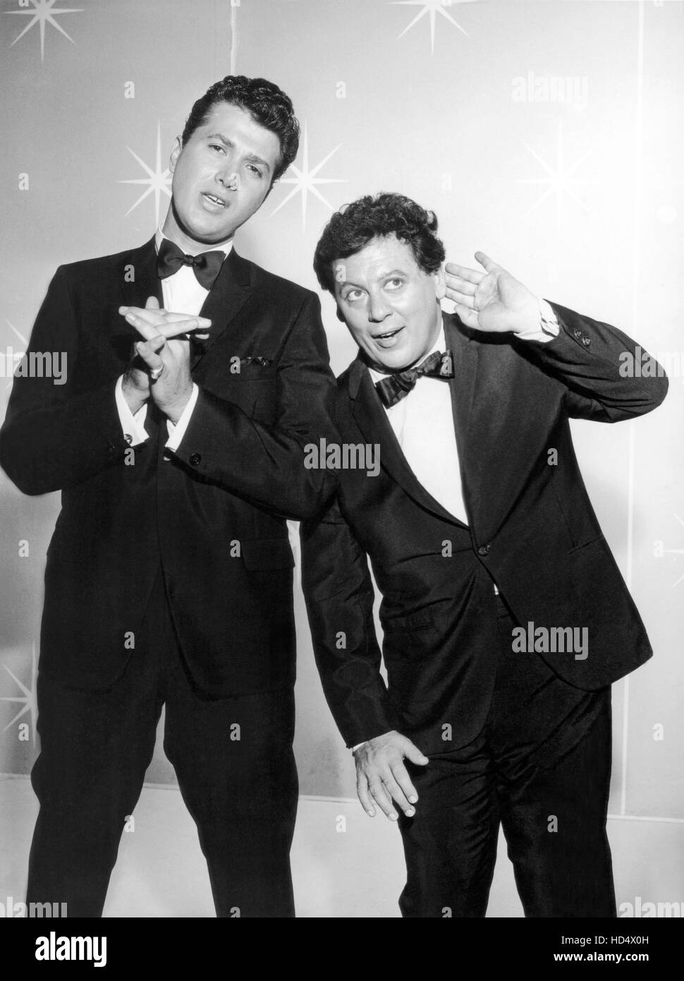 THE GARRY MOORE SHOW, (from left): Steve Rossi, Marty Allen (aka Allen ...