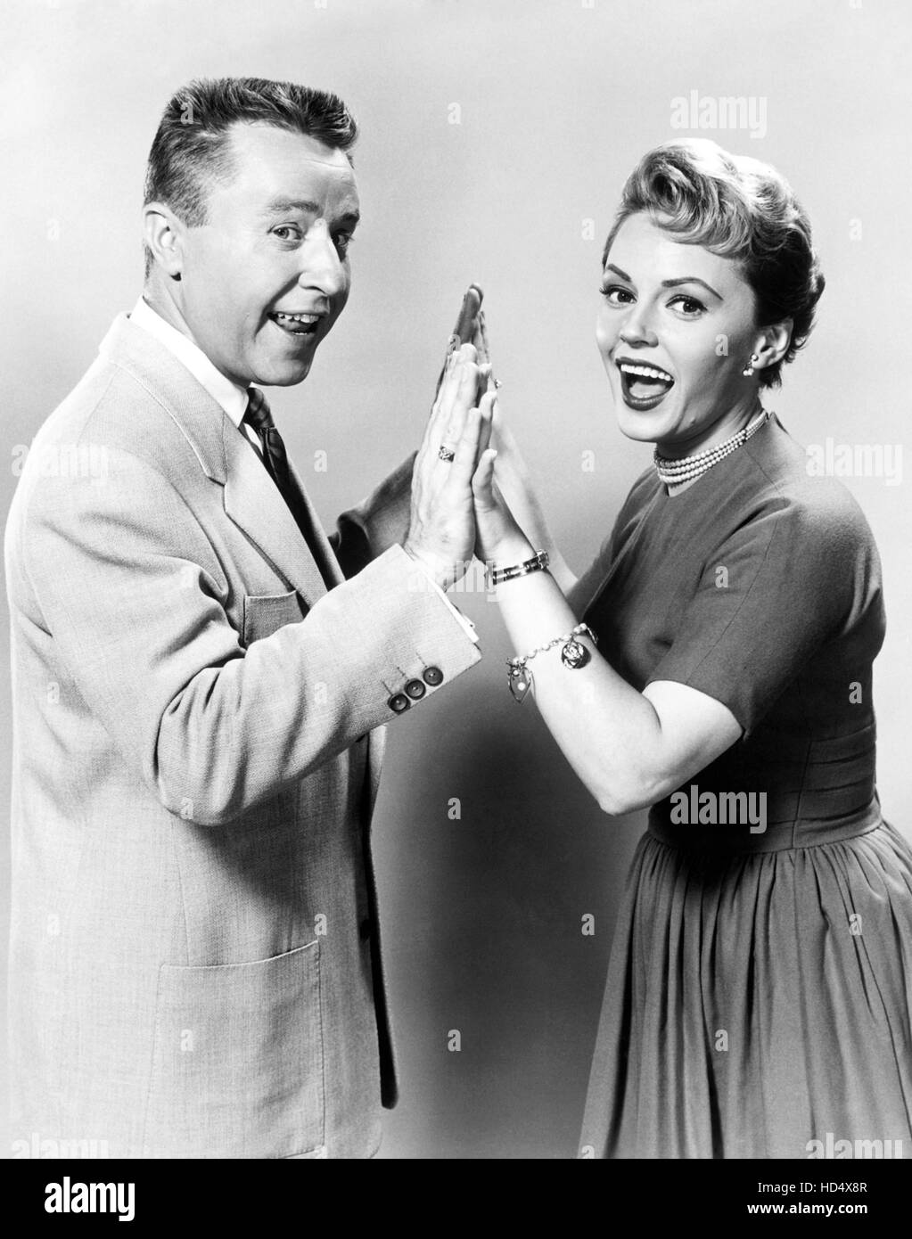 THE GEORGE GOBEL SHOW, from left: George Gobel, Peggy King, 1954-1957 ...