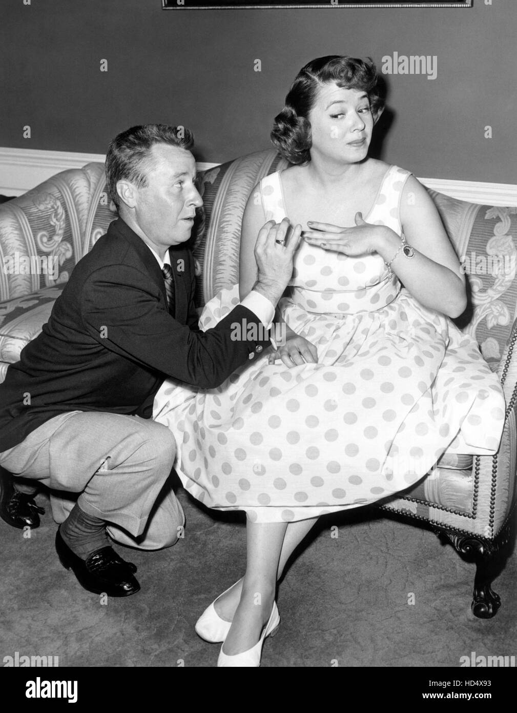 THE GEORGE GOBEL SHOW, from left: George Gobel, Jeff Donnell, 1954-1957 ...