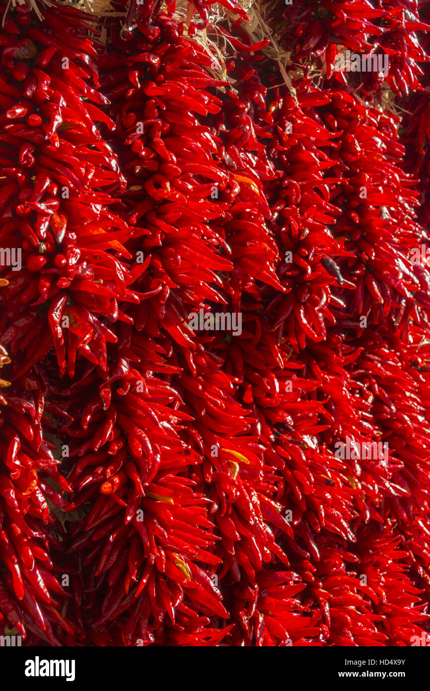 Chili ristras hi-res stock photography and images - Alamy