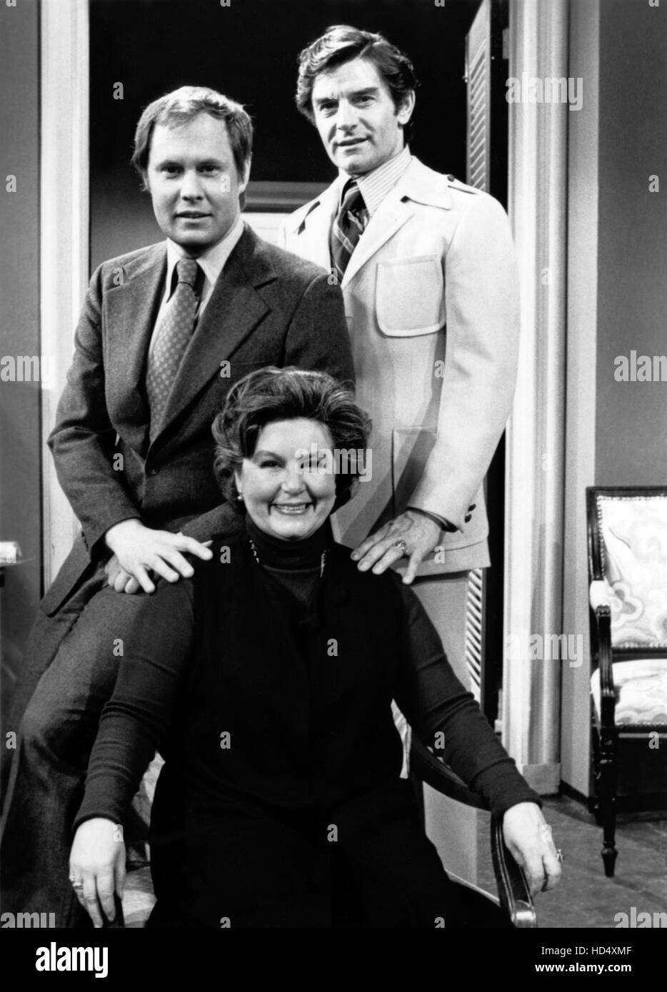 THE GUIDING LIGHT, Mark Hulswit, Charita Bauer (seated), Don Stewart ...