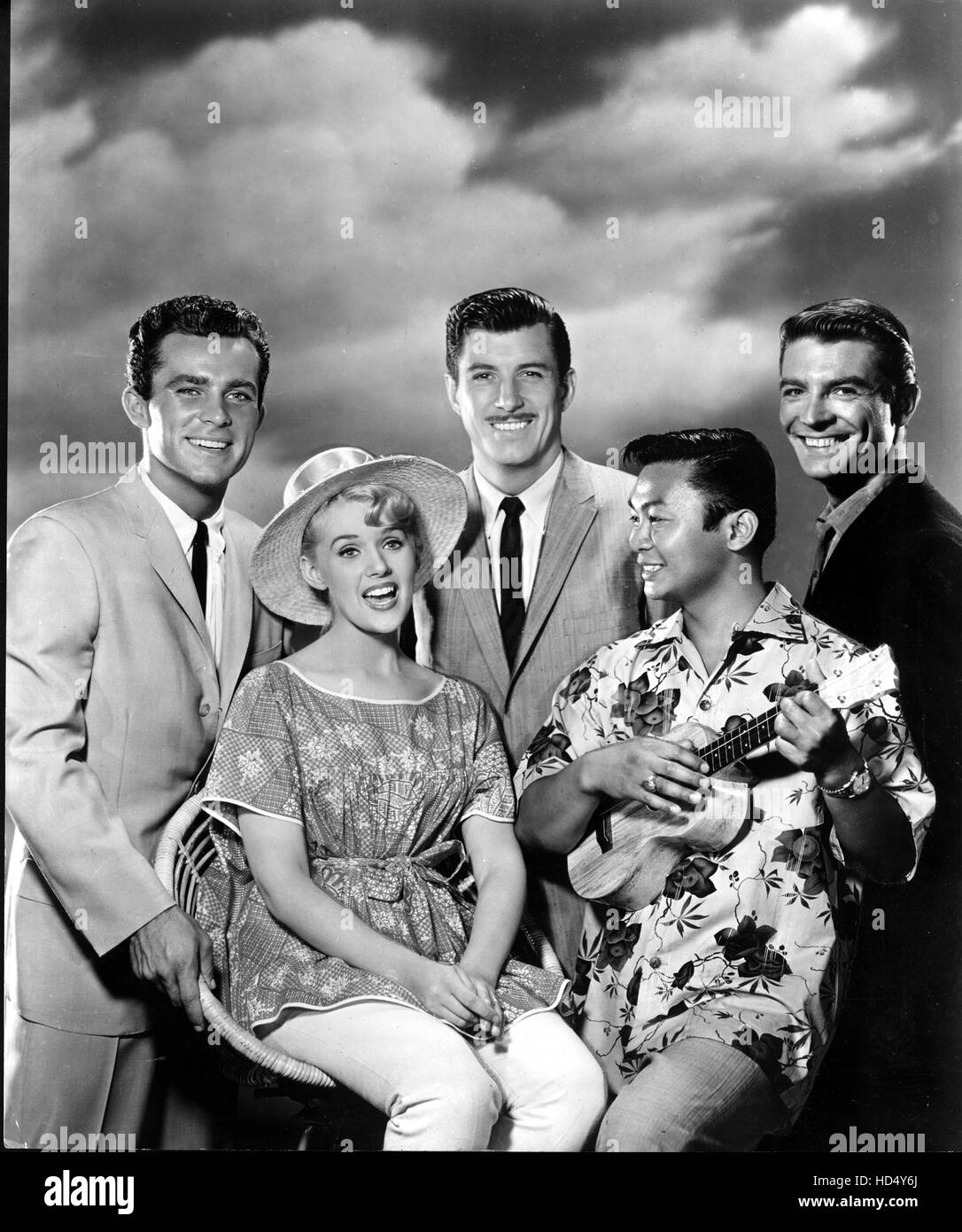 HAWAIIAN EYE, Robert Conrad, Connie Stevens, Anthony Eisley, Poncie ...