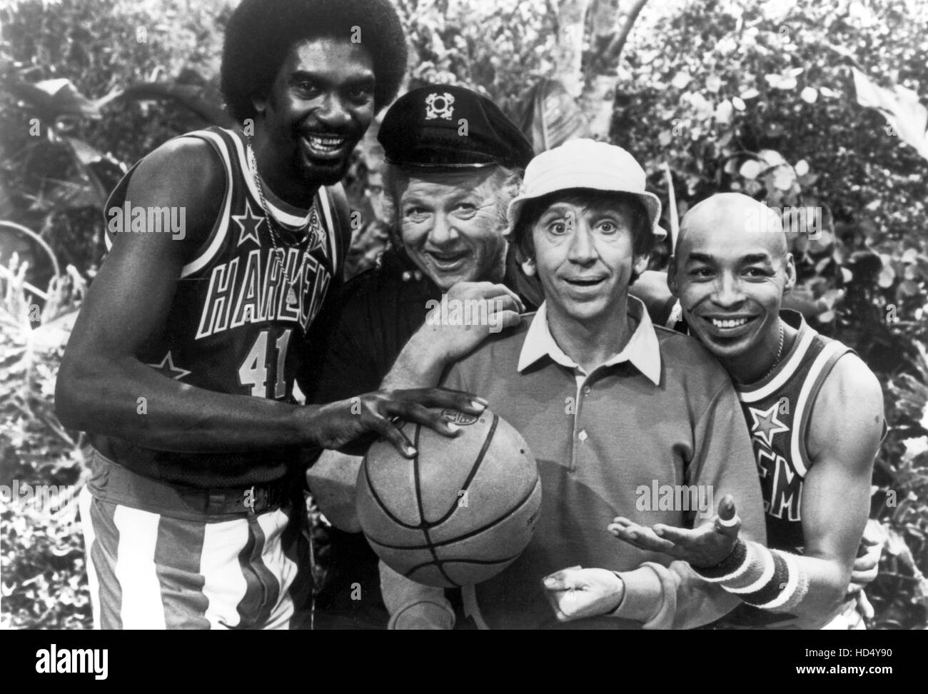 THE HARLEM GLOBETROTTERS ON GILLIGAN'S ISLAND, Sweet Lou Dunbar, Alan ...