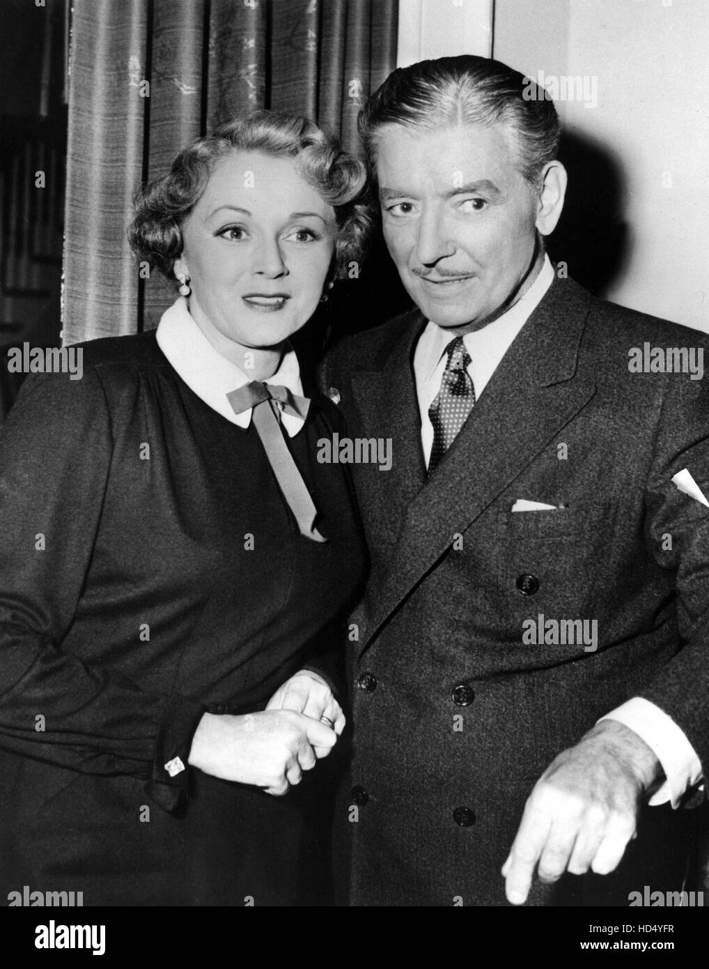 THE HALLS OF IVY, Benita Hume, Ronald Colman, 1954 Stock Photo - Alamy