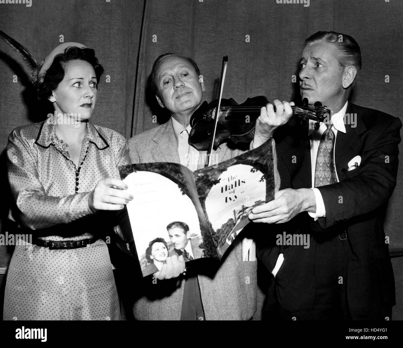 THE HALLS OF IVY, Benita Hume, Jack Benny, Ronald Colman, 1954-55 Stock ...