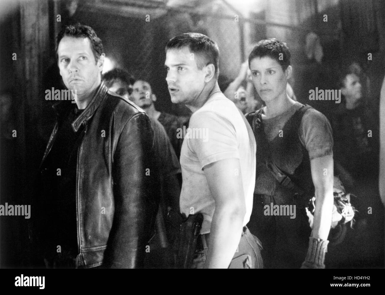 HARSH REALM, (from left): D.B. Sweeney, Scott Bairstow, Rachel Hayward ...