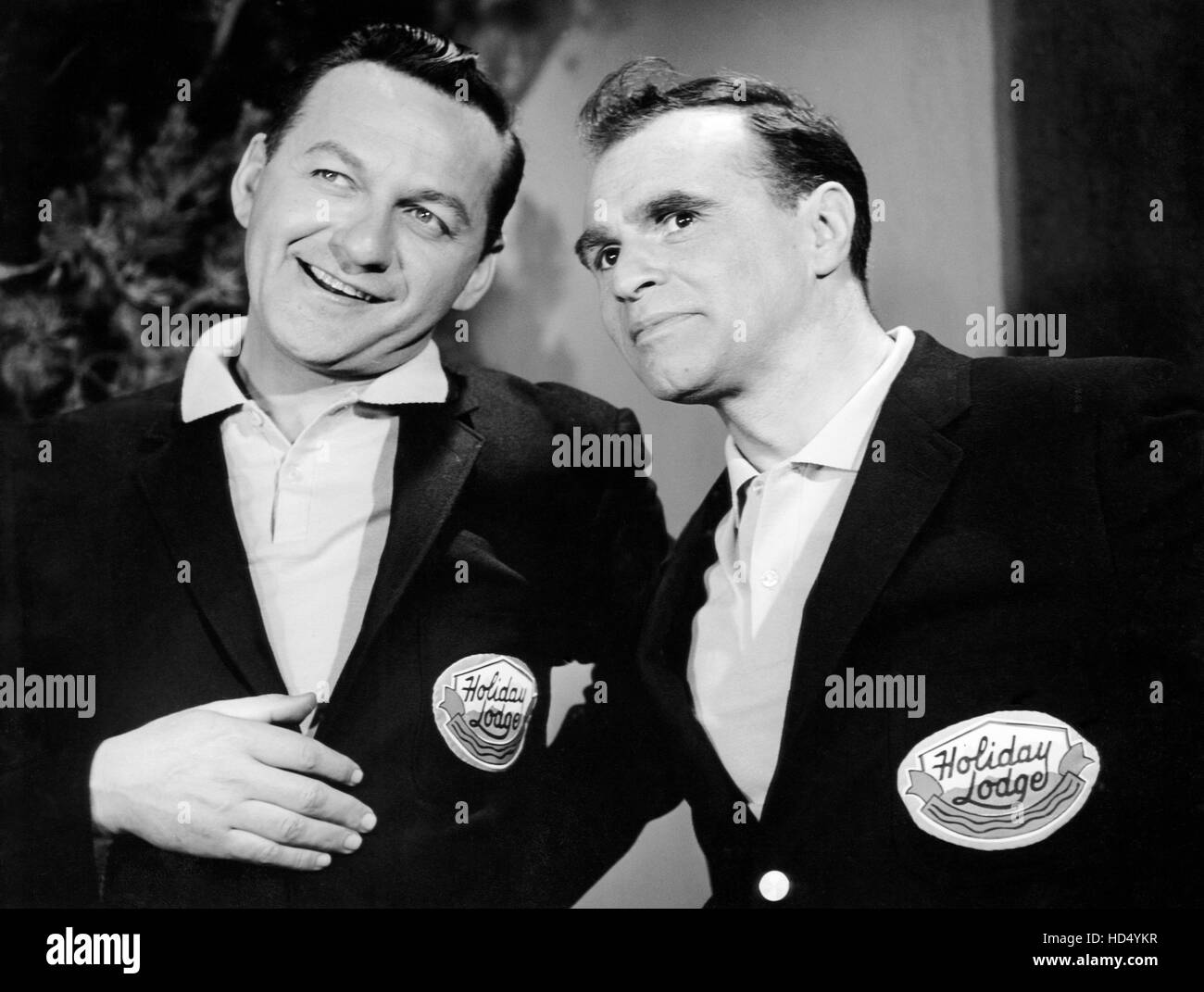 HOLIDAY LODGE, Frank Shuster, Johnny Wayne, 1961 Stock Photo - Alamy