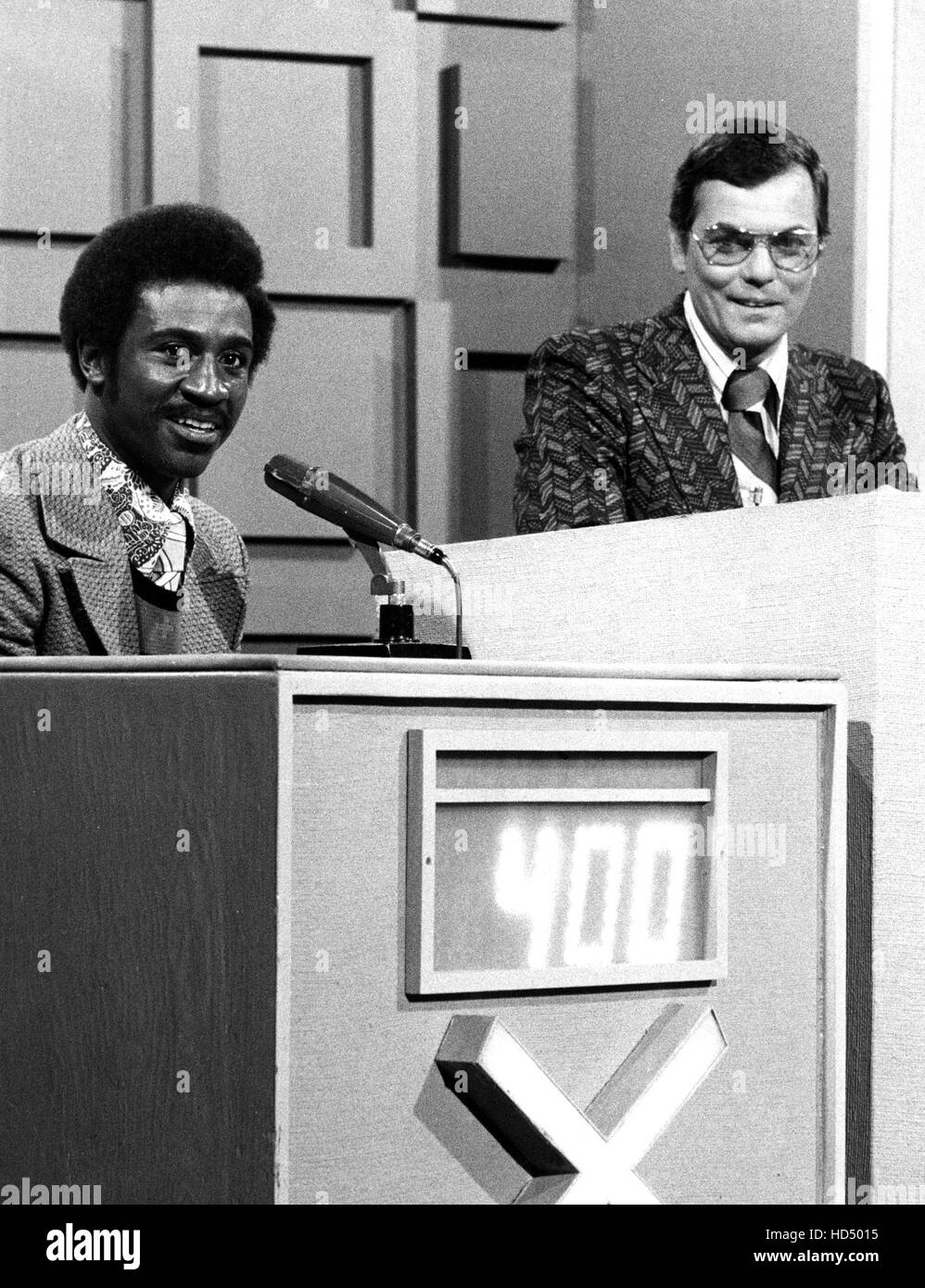 HOLLYWOOD SQUARES, Jimmy Lawson, Peter Marshall, 1966-1980 Stock Photo ...