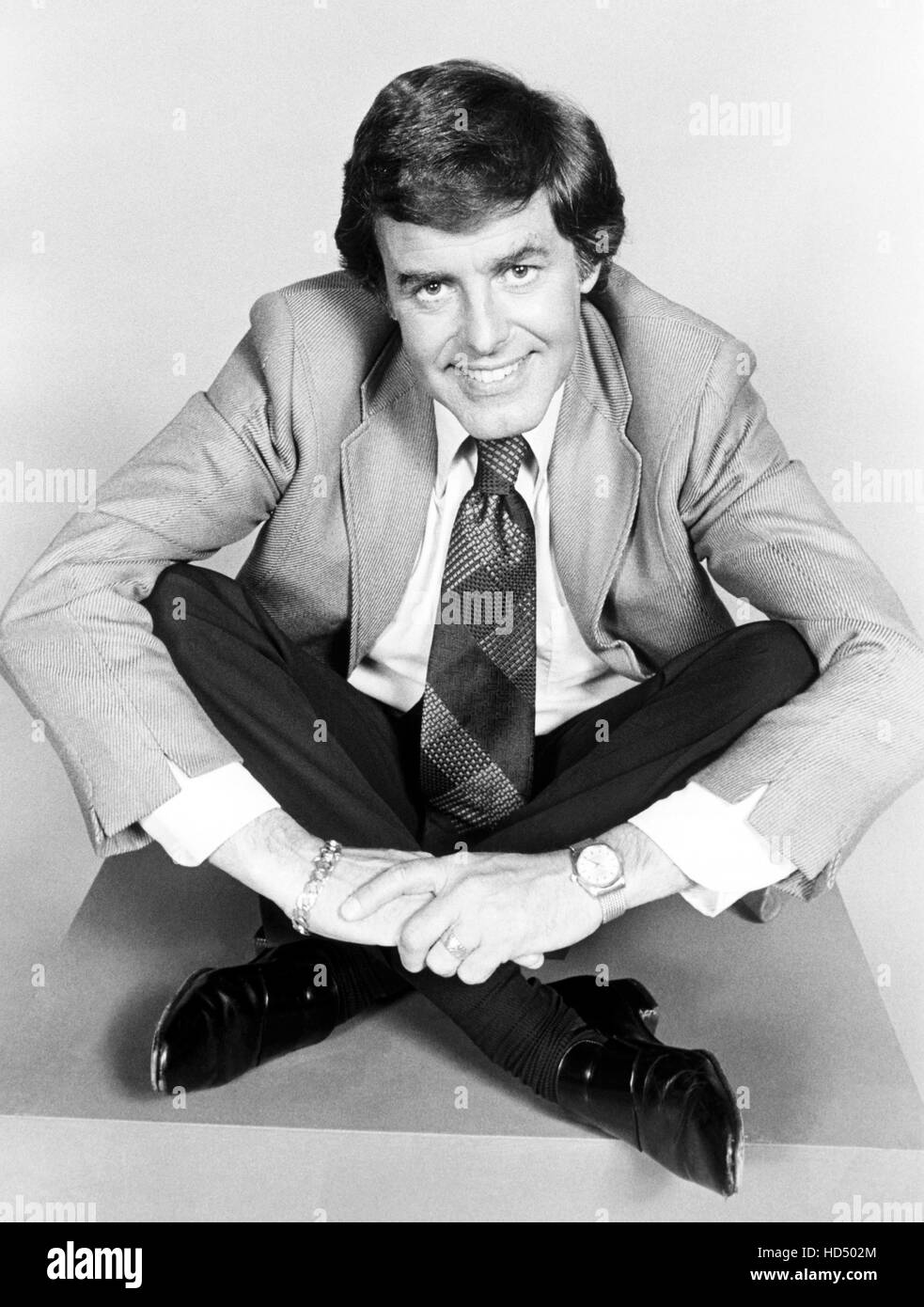 HOLLYWOOD'S TALKING, host Geoff Edwards, 1973 Stock Photo - Alamy