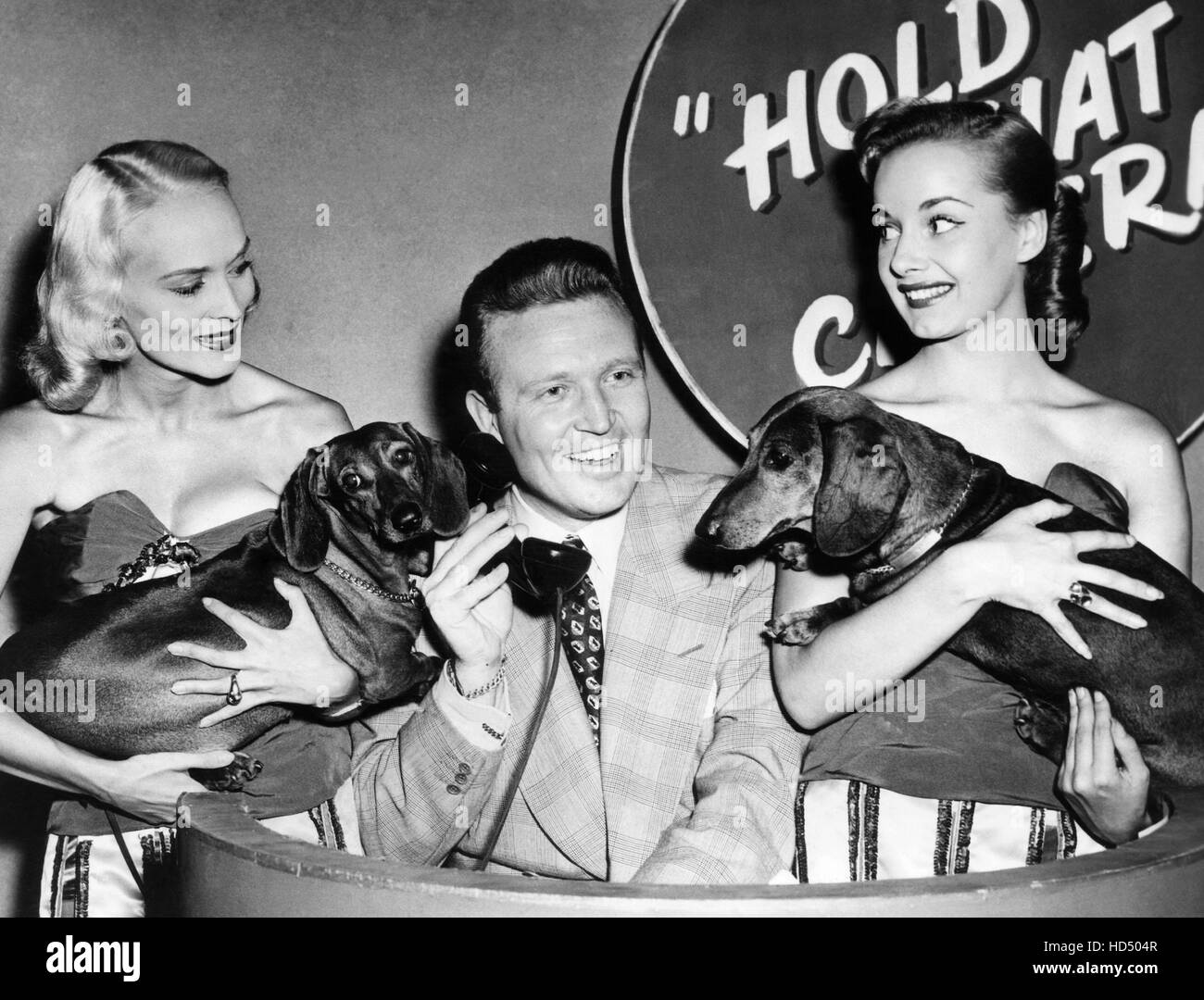 HOLD THAT CAMERA, Loris Peterson, Jimmy Blaine, Claire Kallen, 1950 ...