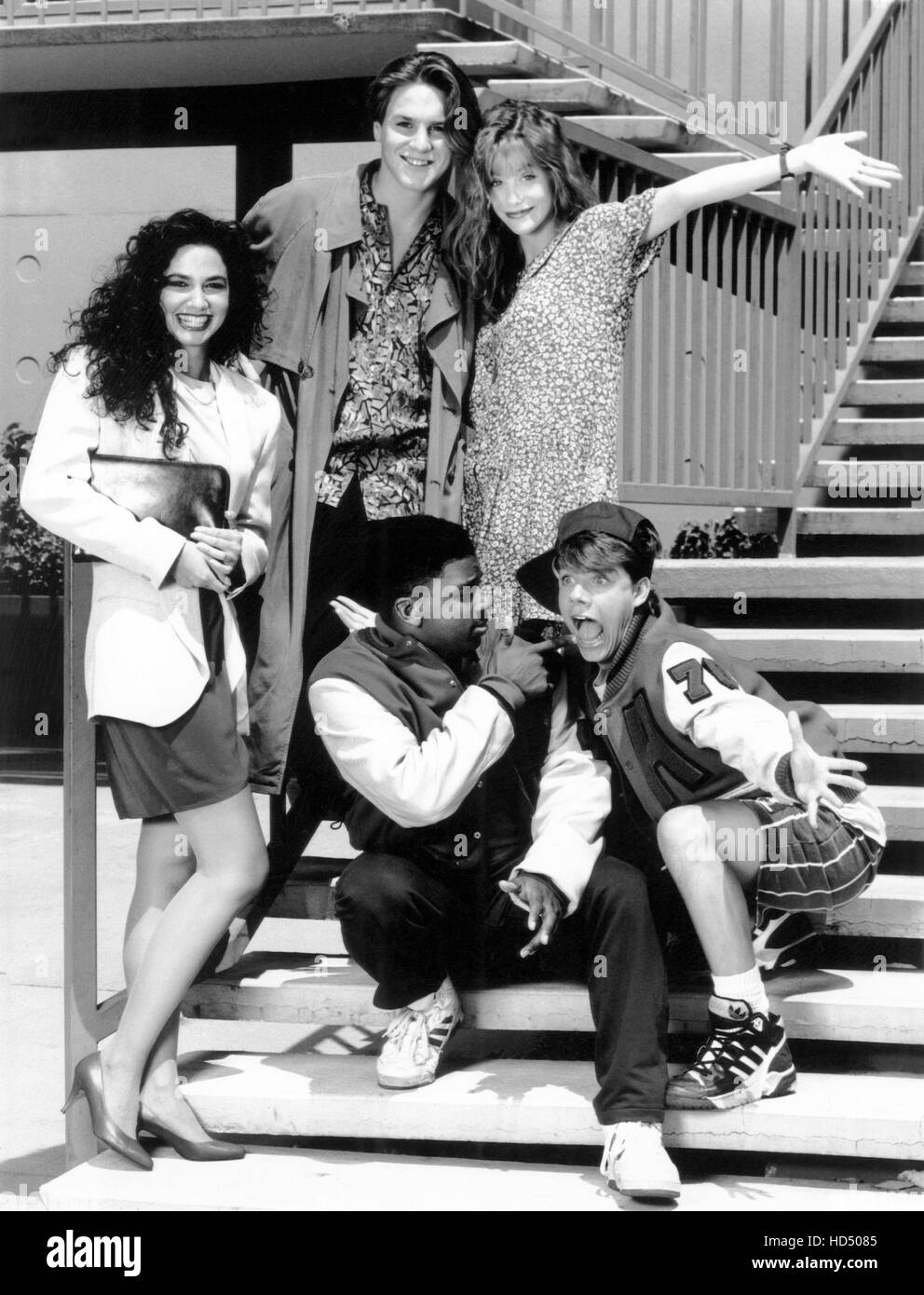 HULL HIGH, (top, from left): Mark Ballou, Cheryl Pollak, (bottom ...