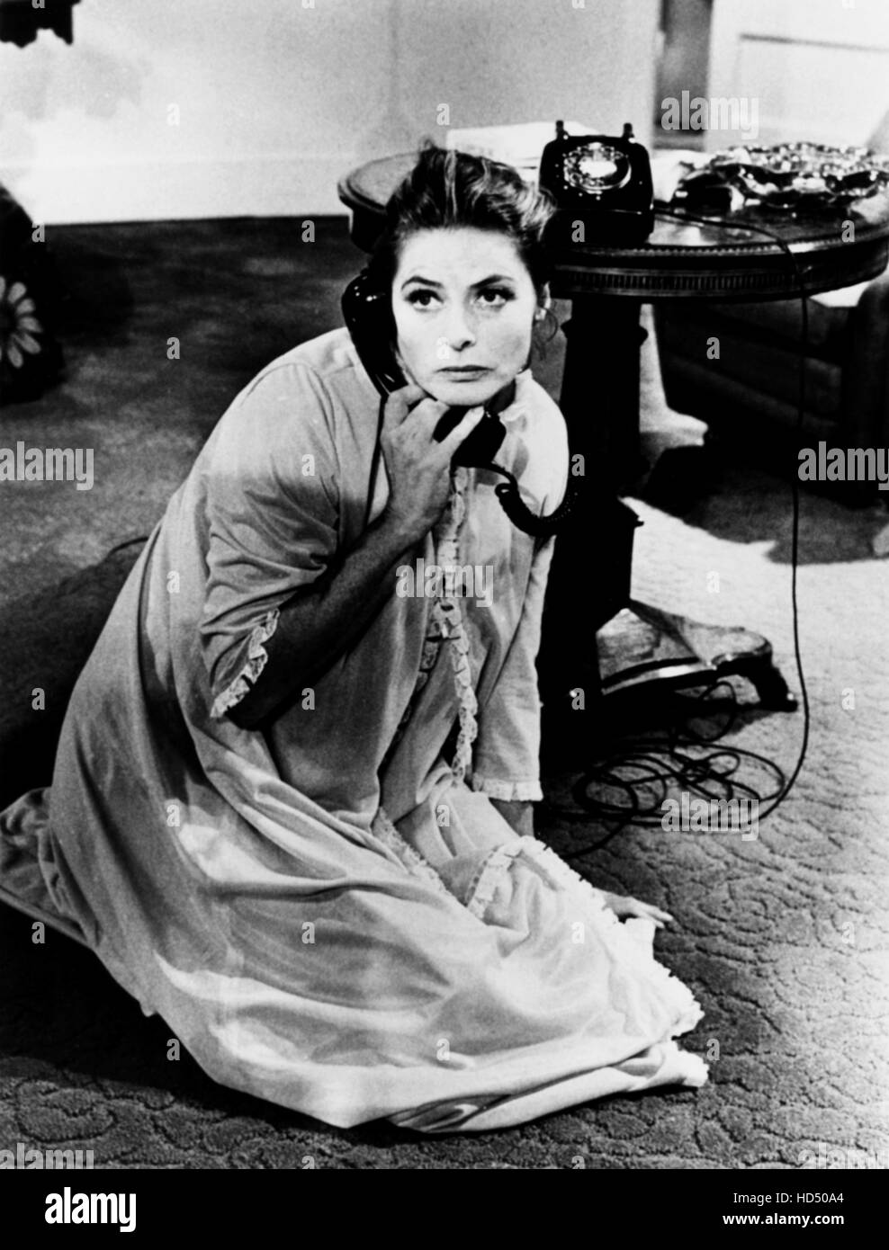 THE HUMAN VOICE, Ingrid Bergman, aired May 4, 1967 Stock Photo - Alamy