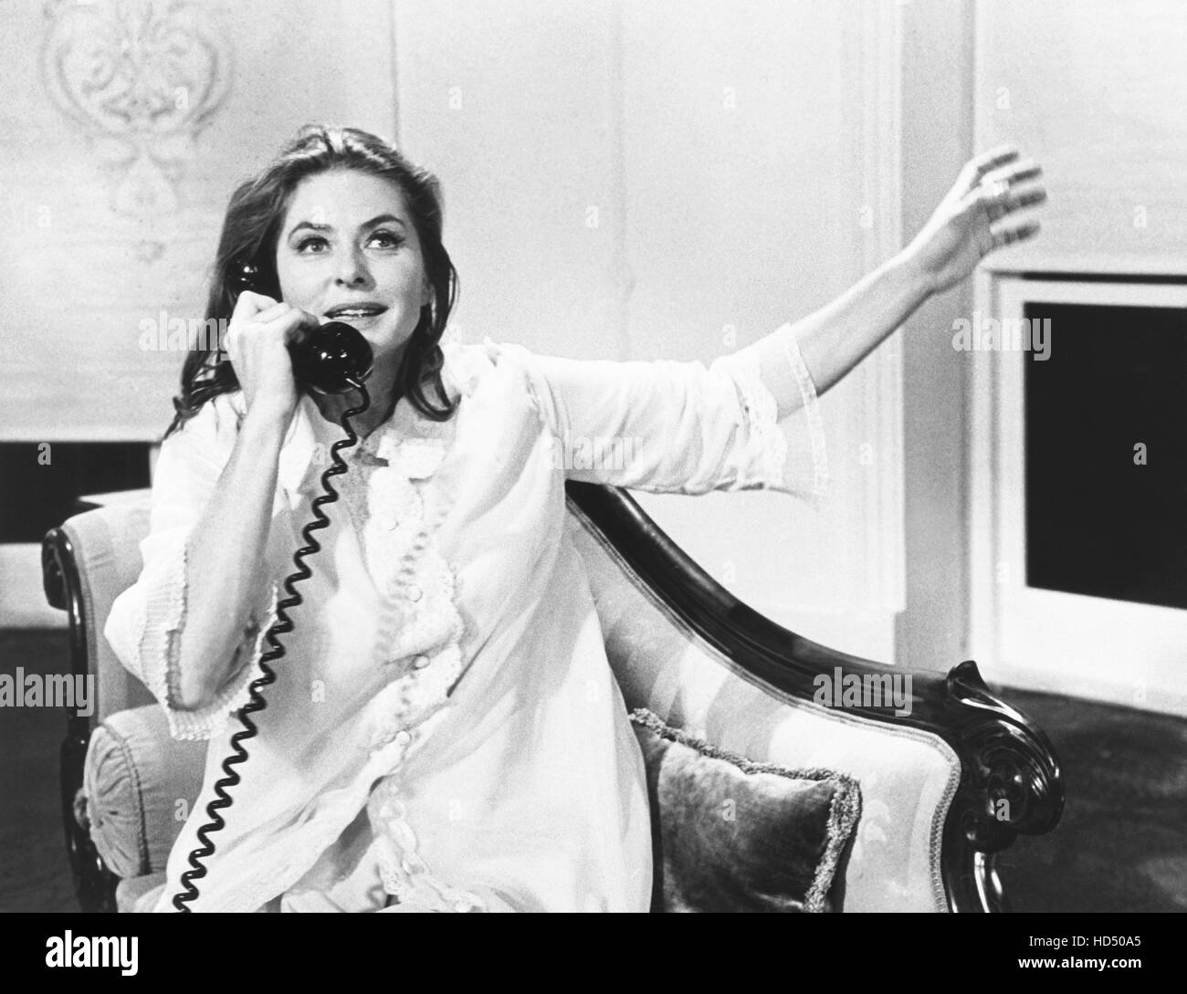 THE HUMAN VOICE, Ingrid Bergman, aired May 4, 1967 Stock Photo - Alamy