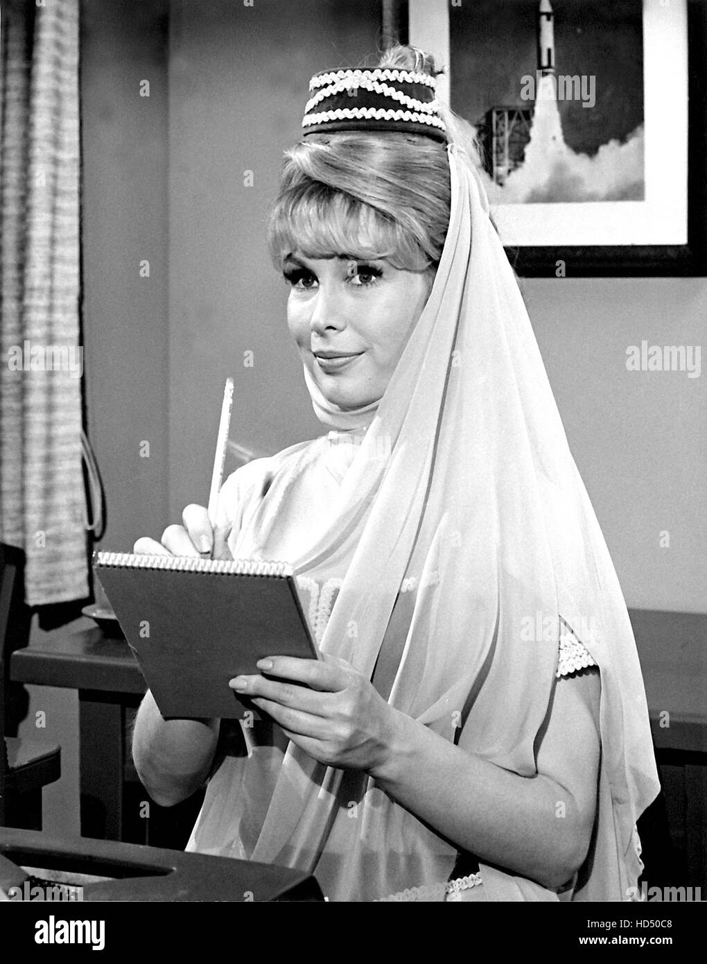 I DREAM OF JEANNIE, Barbara Eden, in Season 1 episode, 'G. I. Jeannie ...