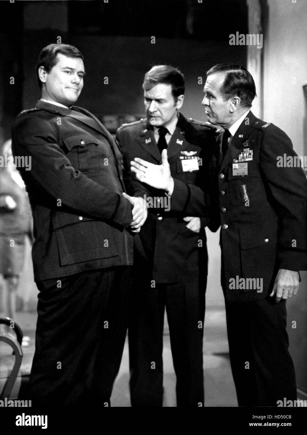 I DREAM OF JEANNIE, Larry Hagman, Bill Daily, Hayden Rorke, in Season 4 ...