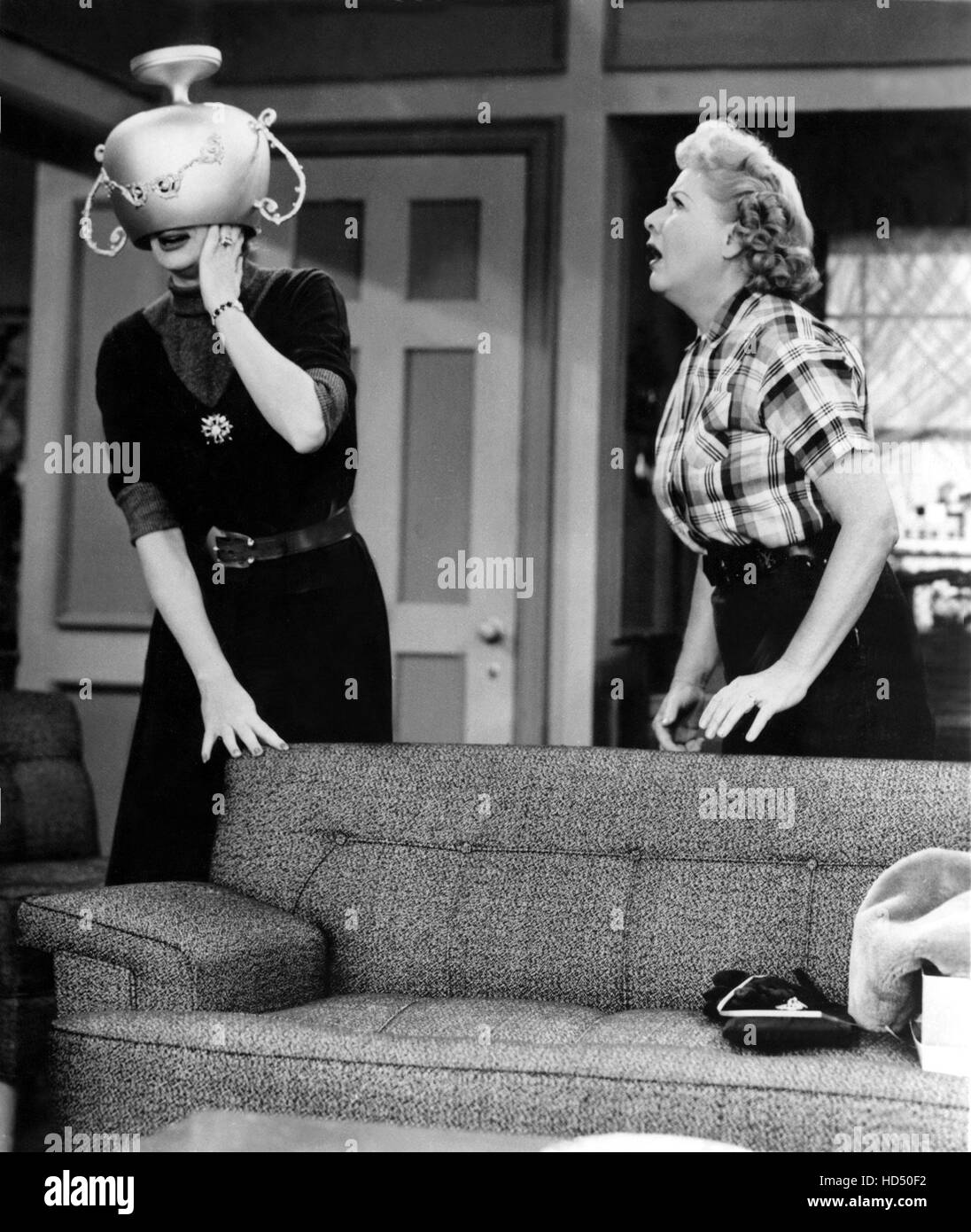 I LOVE LUCY, Lucille Ball, Vivian Vance, 1951-1957. Episode #164, 'Lucy ...