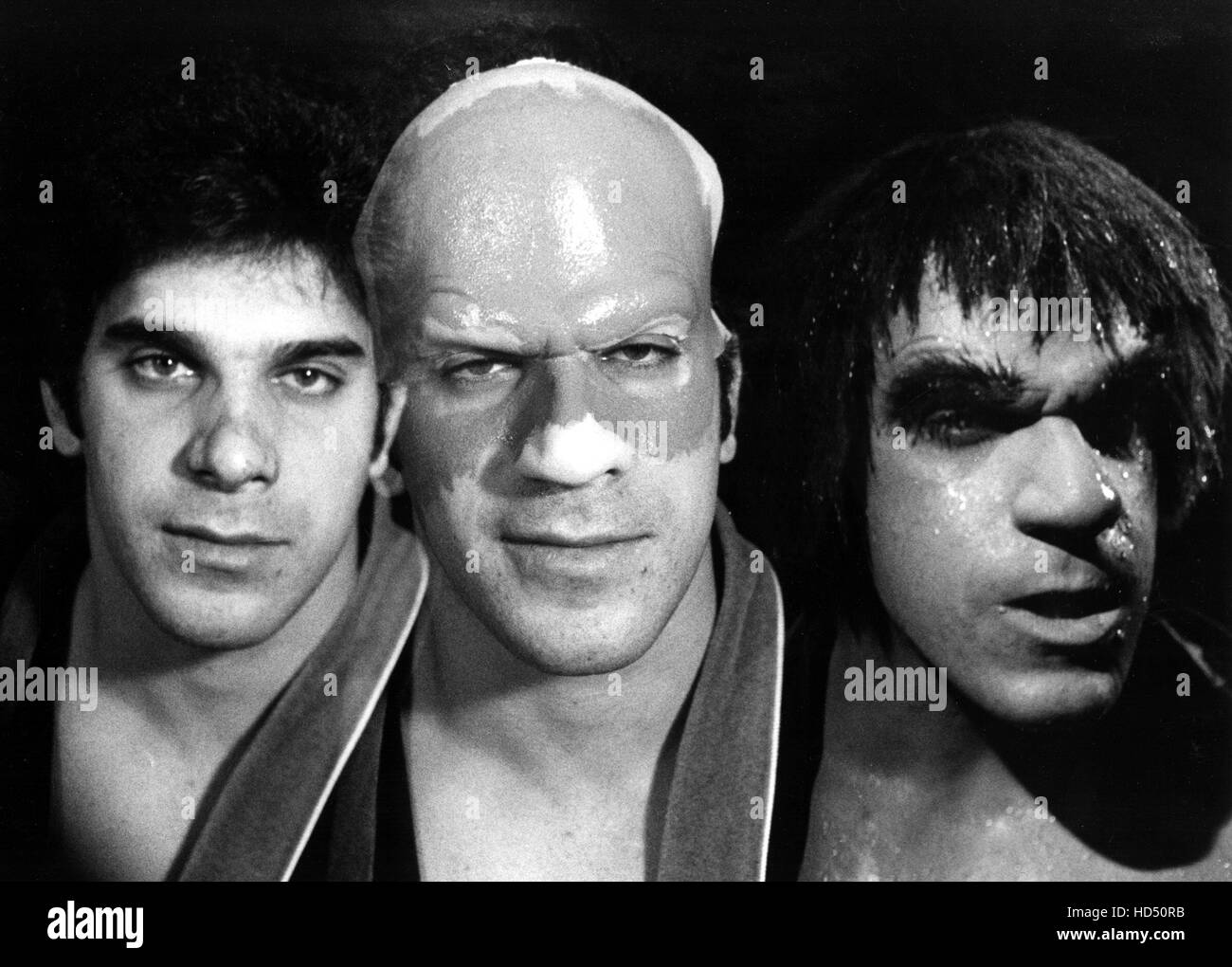 INCREDIBLE HULK, Lou Ferrigno during the makeup process, 1978-82, (c ...