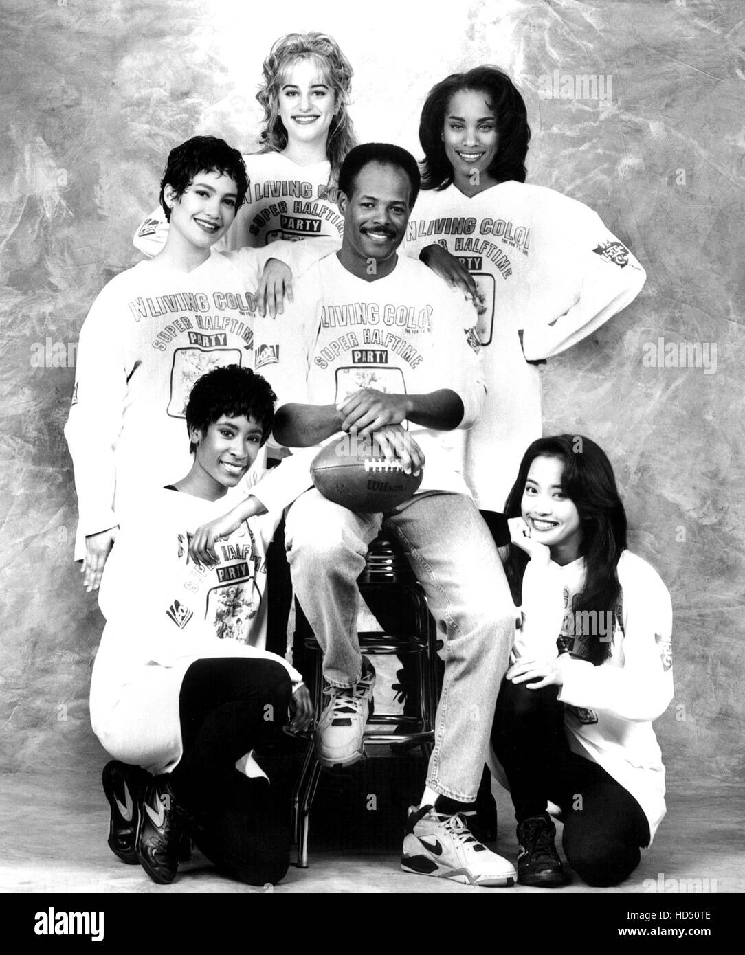IN LIVING COLOR, center row, clockwise from left Jennifer Lopez, Cari ...
