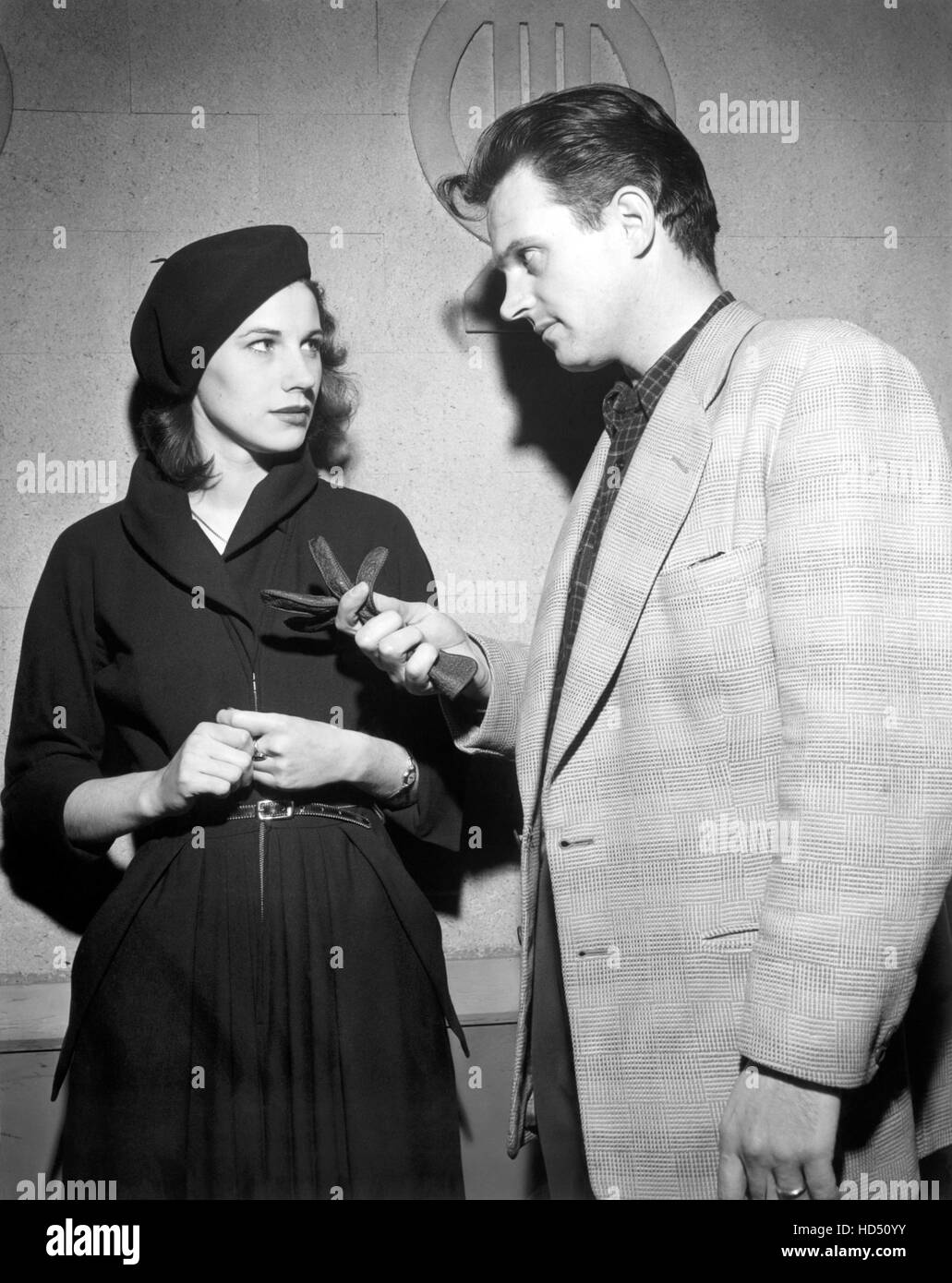 KRAFT TELEVISION THEATRE, from left: Margaret Phillips, Dennis Patrick ...