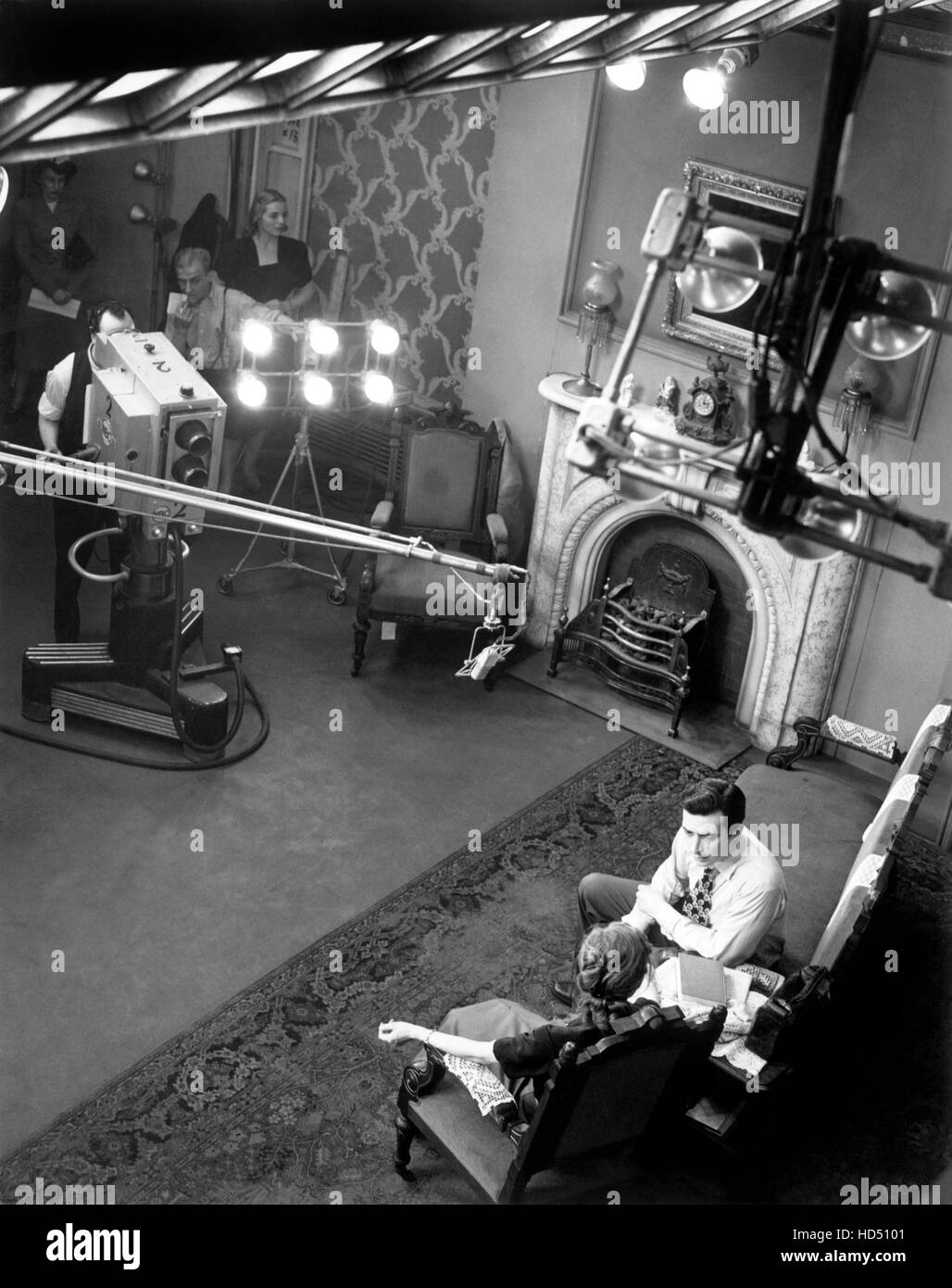 KRAFT TELEVISION THEATRE, seated from left: Eleanor Wilson, John ...